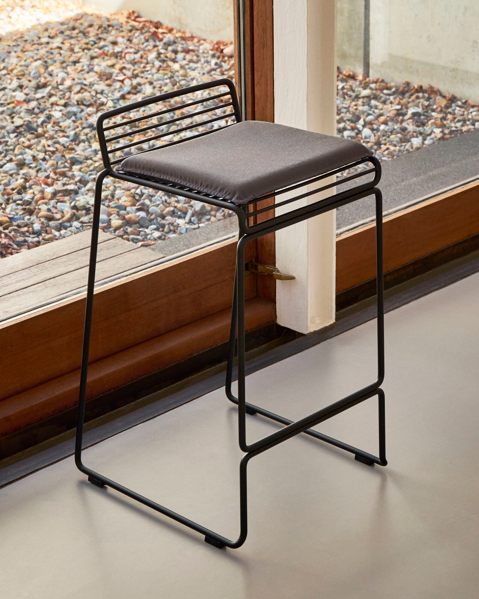 HAY Hee bar chair, black | Finnish Design Shop