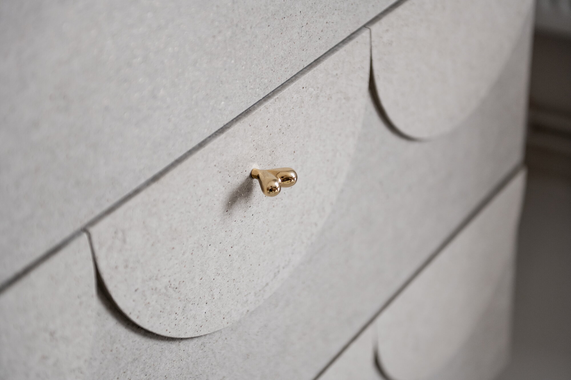 Klong Pomelli Hjerta, 4 pz, ottone | Finnish Design Shop