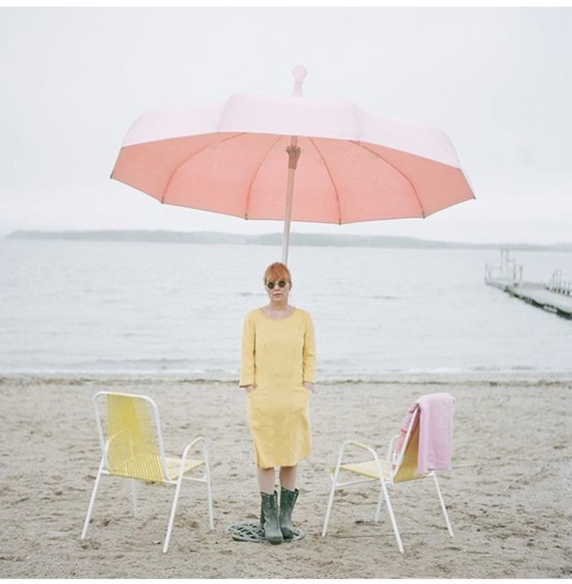 Mirlo Parasol, pink | Finnish Design Shop