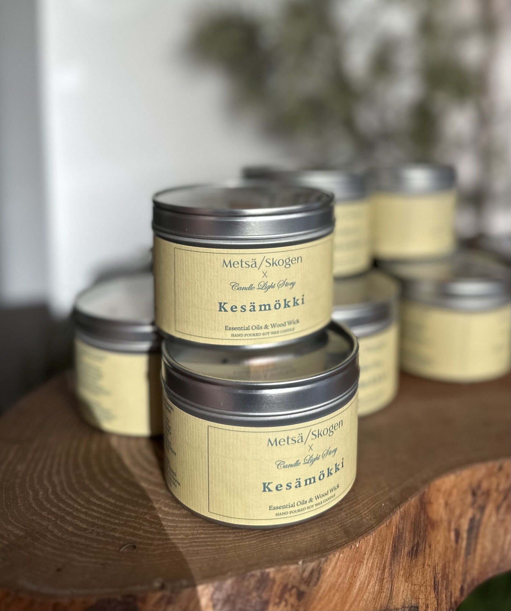 Metsä/Skogen Soy wax candle 180 g, summer cottage | Finnish Design Shop