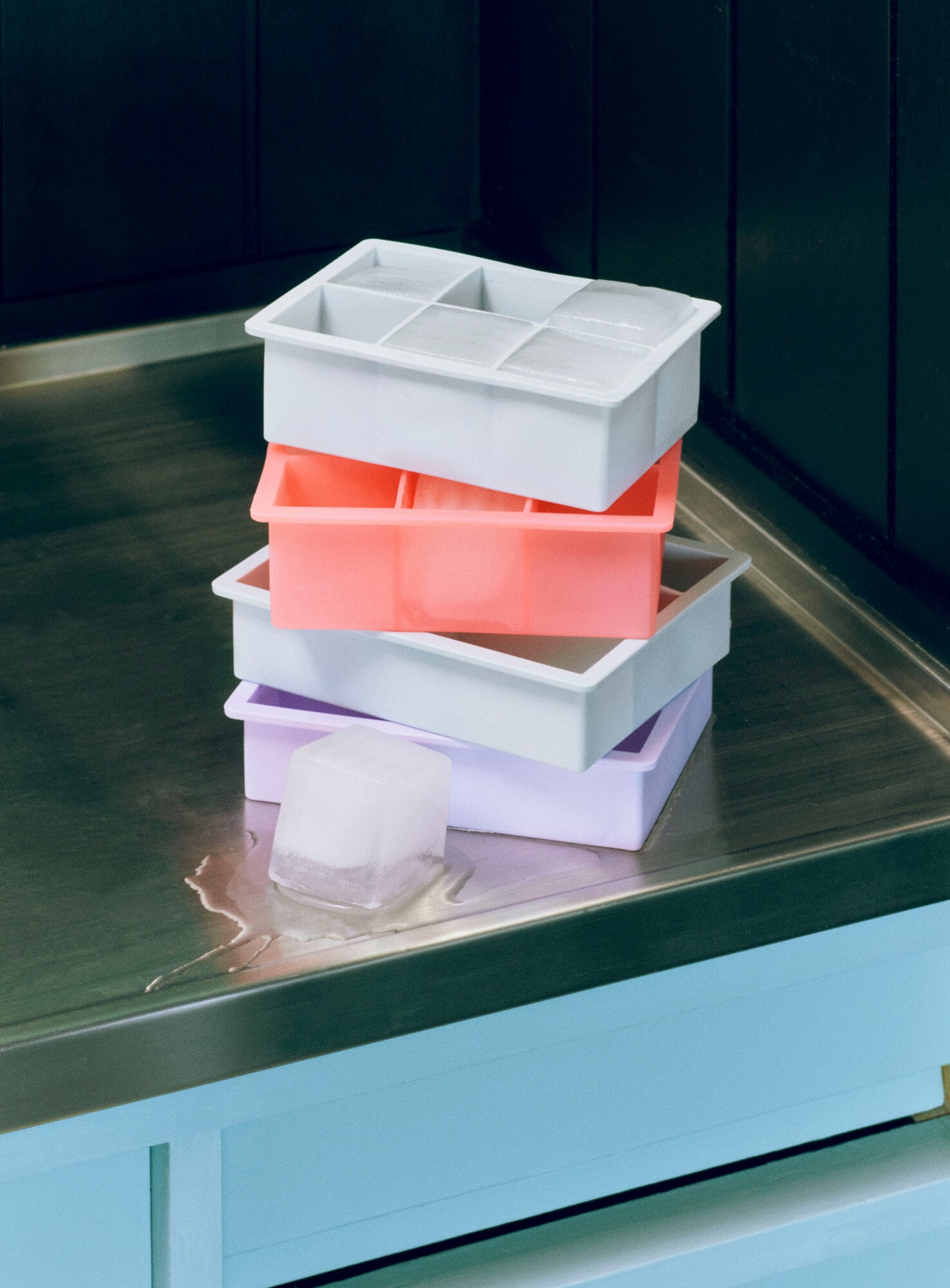 HAY Ice cube tray, stick cubes, XXL, ice blue | Finnish Design Shop