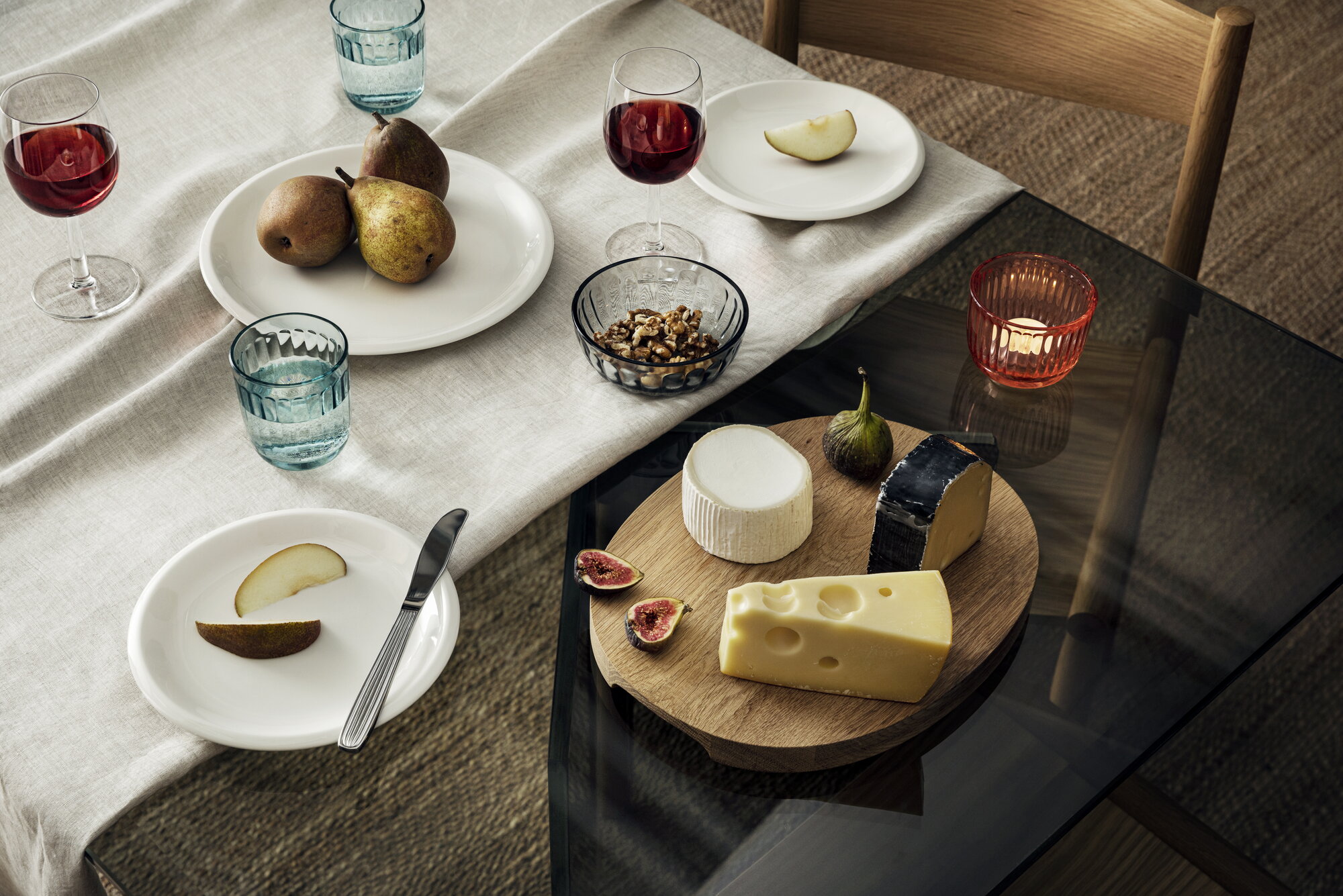 Iittala Raami tealight candleholder, salmon pink | Finnish Design Shop