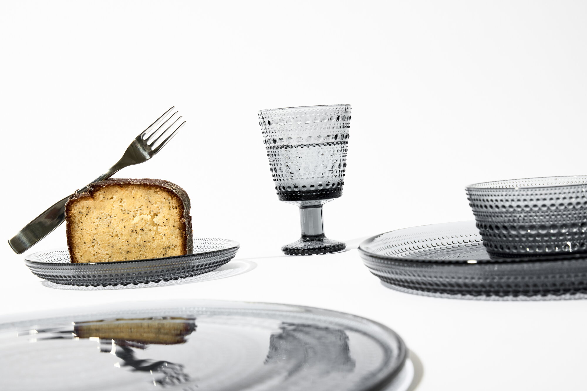 Iittala Kastehelmi bowl, 23 cl, grey | Finnish Design Shop