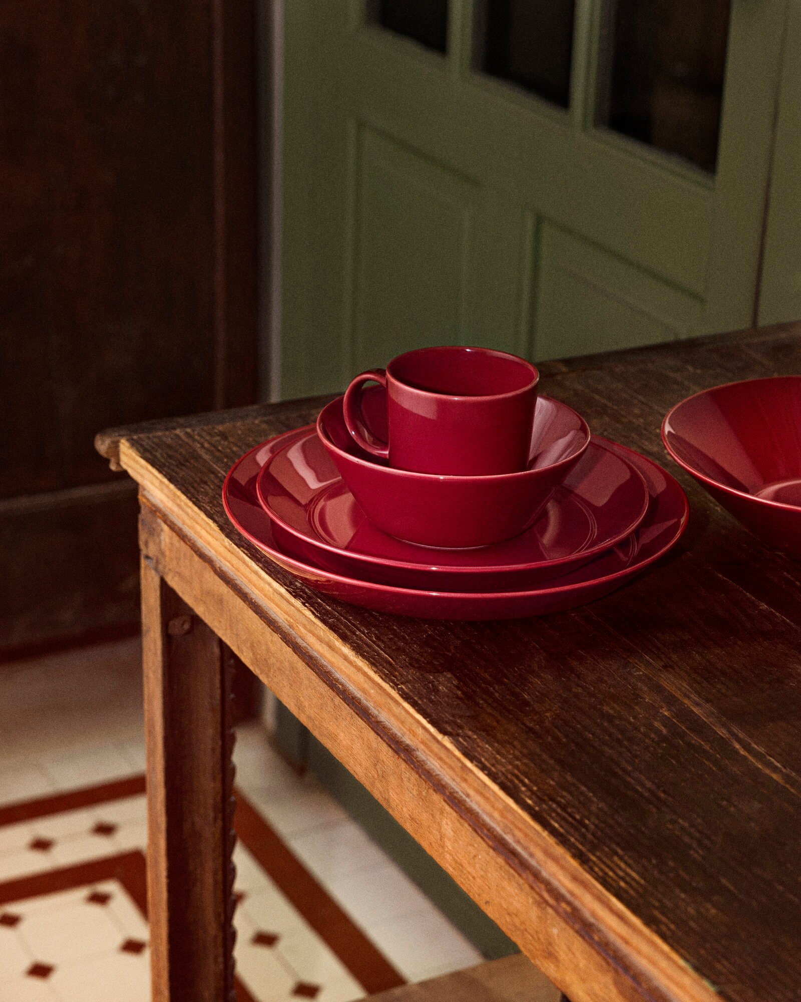 Iittala Teema bowl 15 cm, cherry | Finnish Design Shop