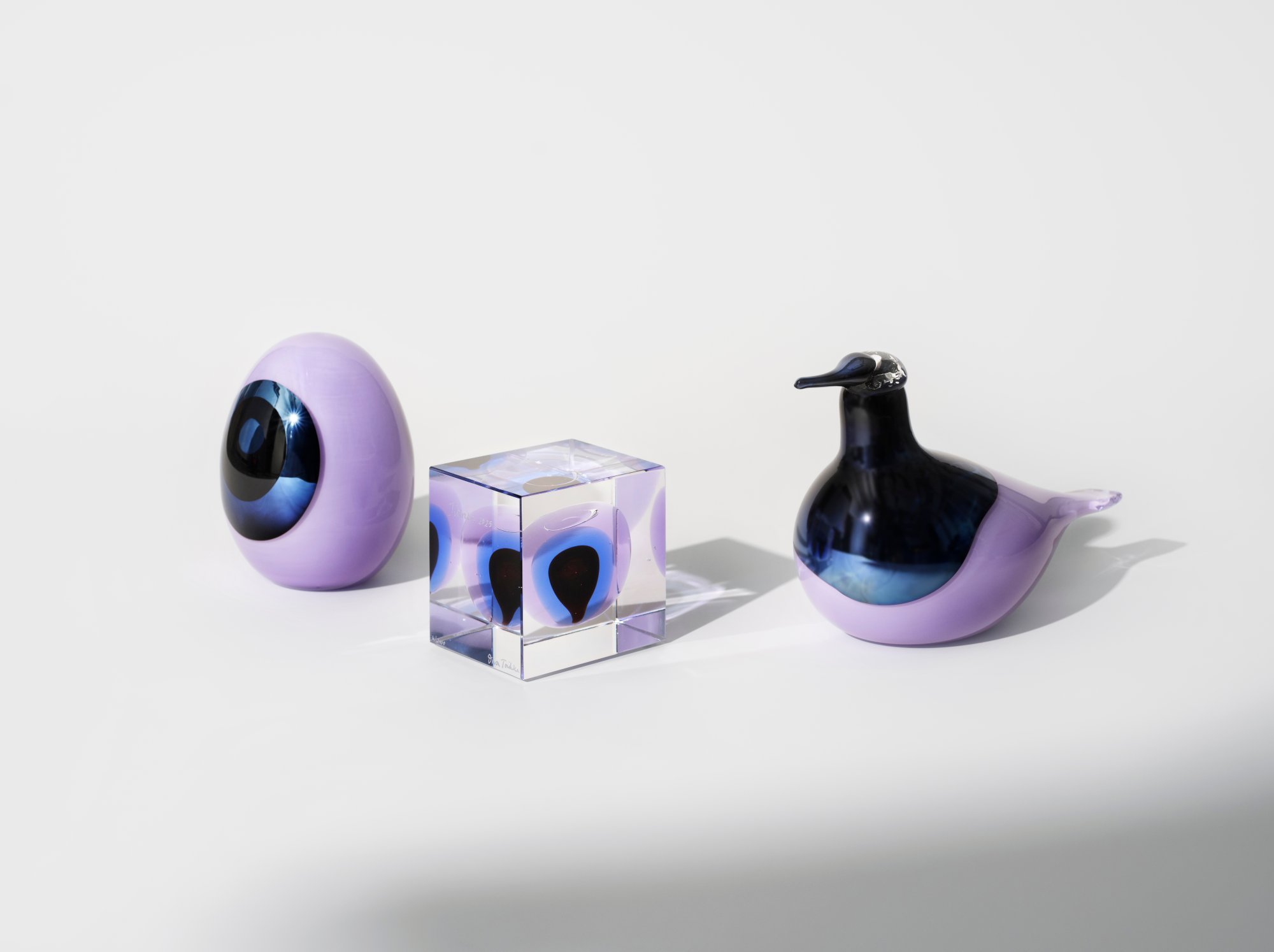 Iittala Birds by Toikka vuosimuna 2025, Oriol vaalean lila | Finnish ...