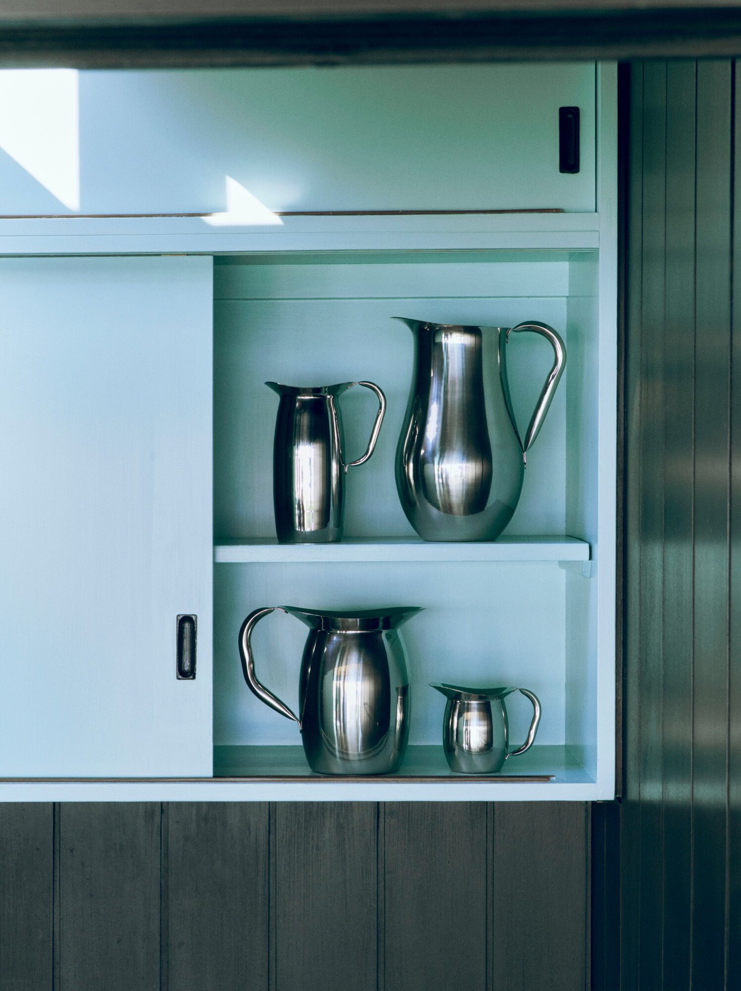 HAY Indian Steel Pitcher, tall, stainless steel | Finnish Design Shop