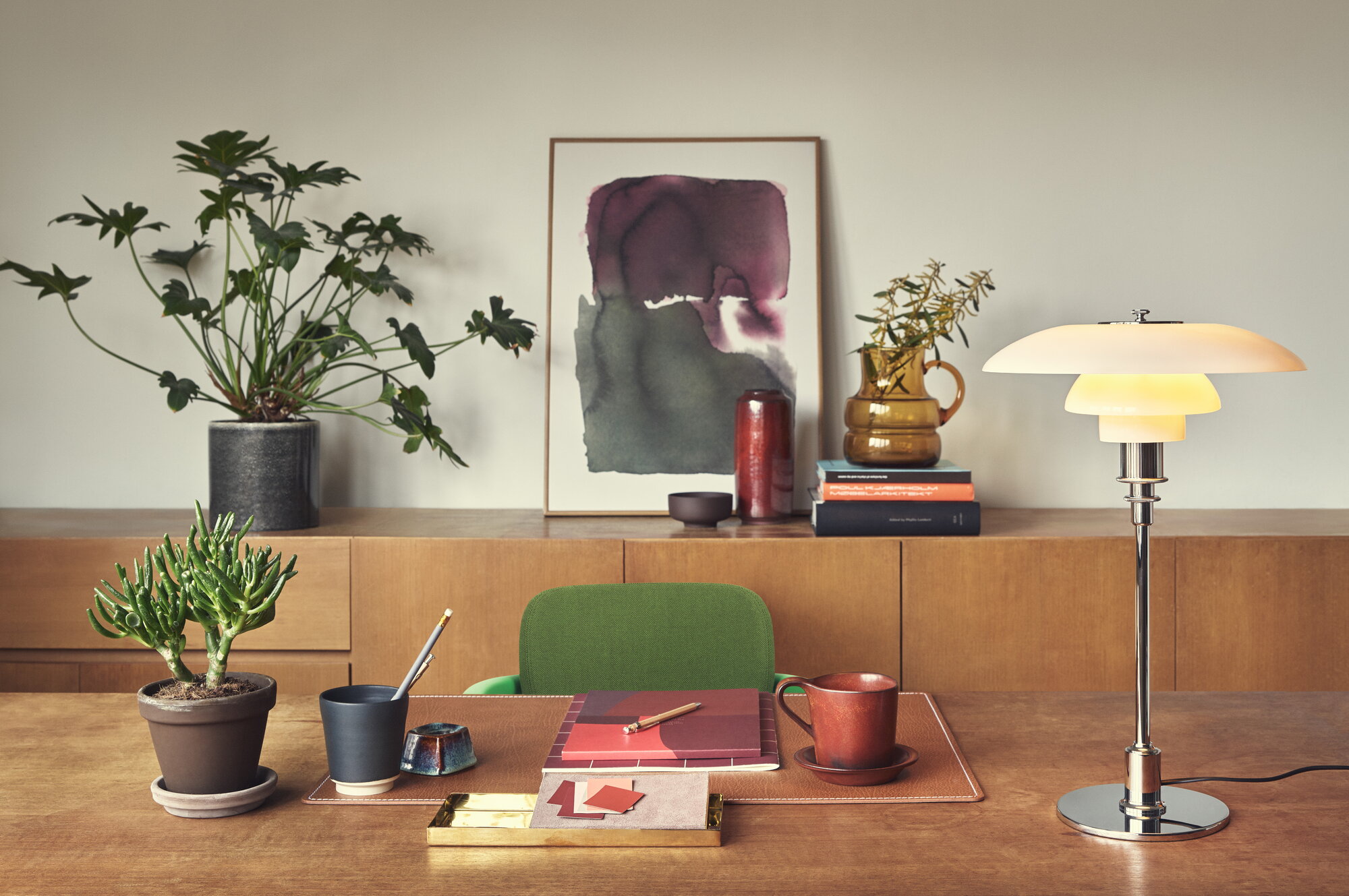 Louis Poulsen PH 3/2 table lamp, chrome plated | Finnish Design Shop