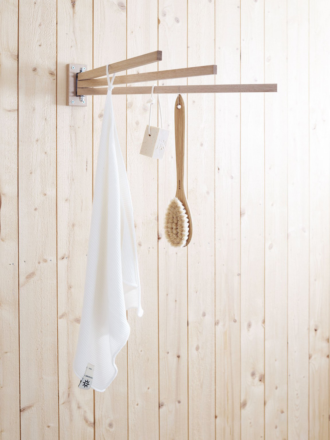 Iris Hantverk Pyyheteline, 3 tankoa, tammi | Finnish Design Shop