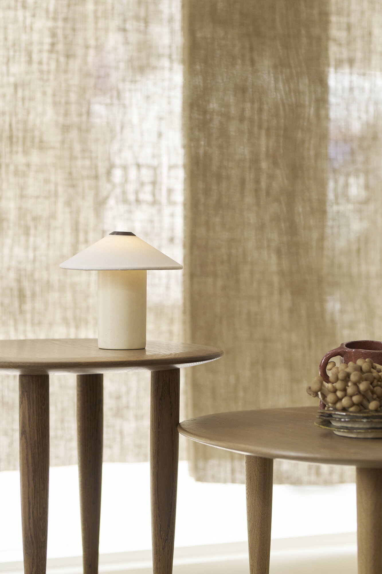 Brdr. Krüger Jari side table, model C45, fumed oak | Finnish Design Shop