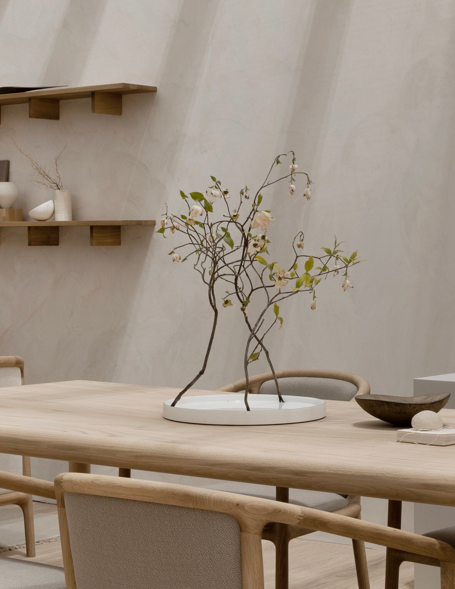 Karimoku Case NF-DT01 table à manger, 90 x 200 cm, chêne laqué ...