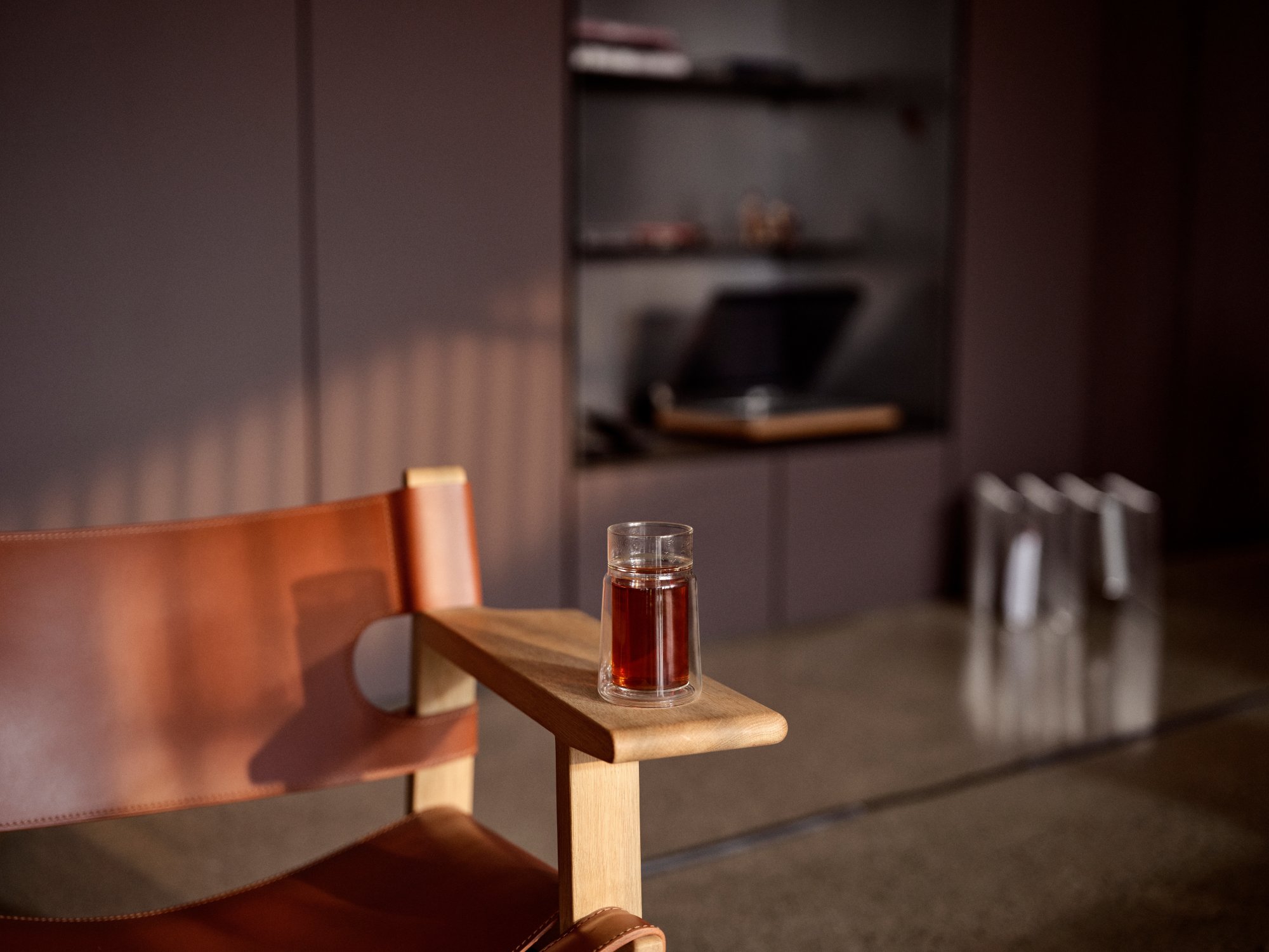 Jacob Jensen Double Wall glass, large 33 cl, clear | Finnish Design Shop