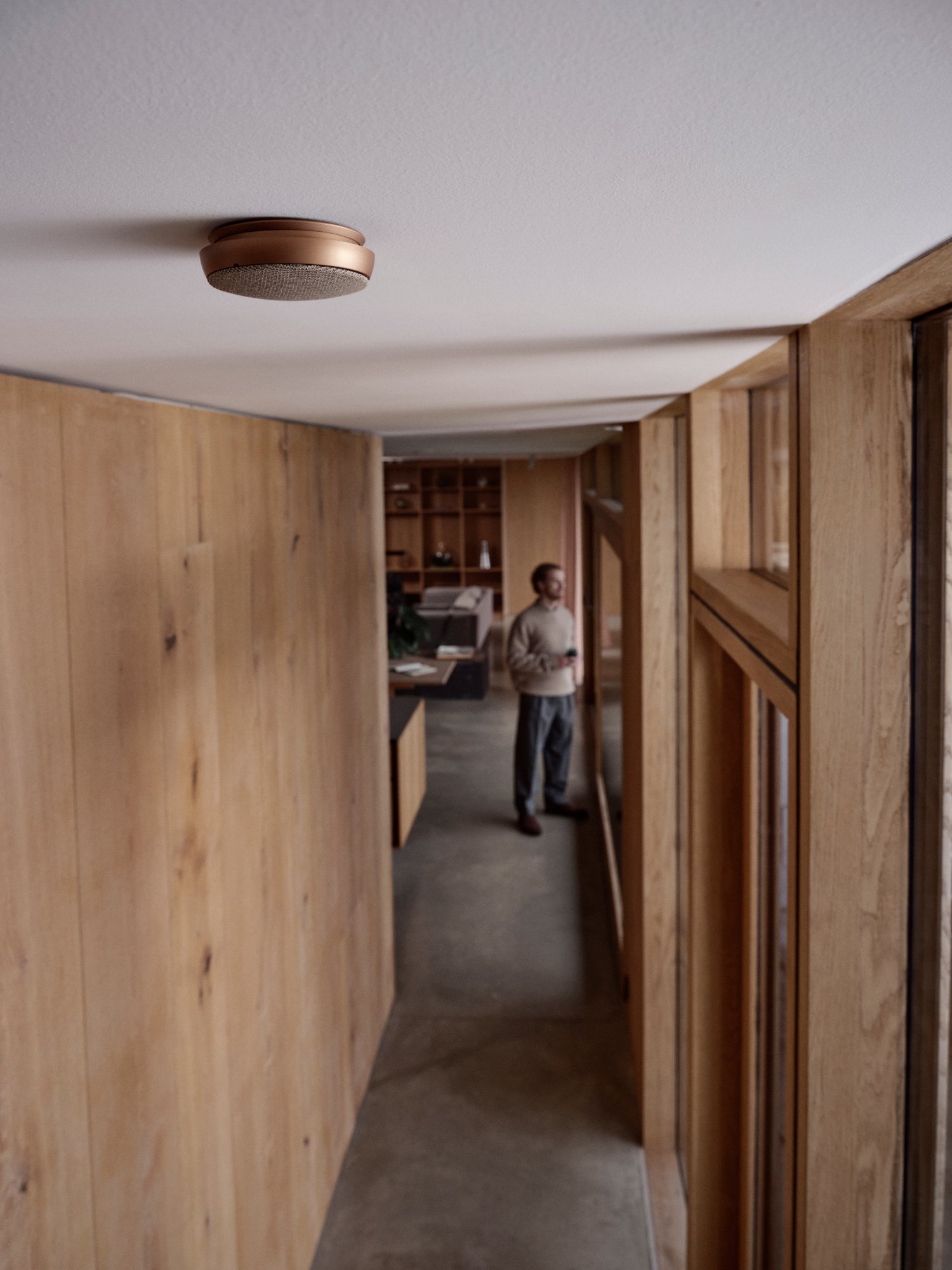 Jacob Jensen Optical smoke alarm, copper | Finnish Design Shop