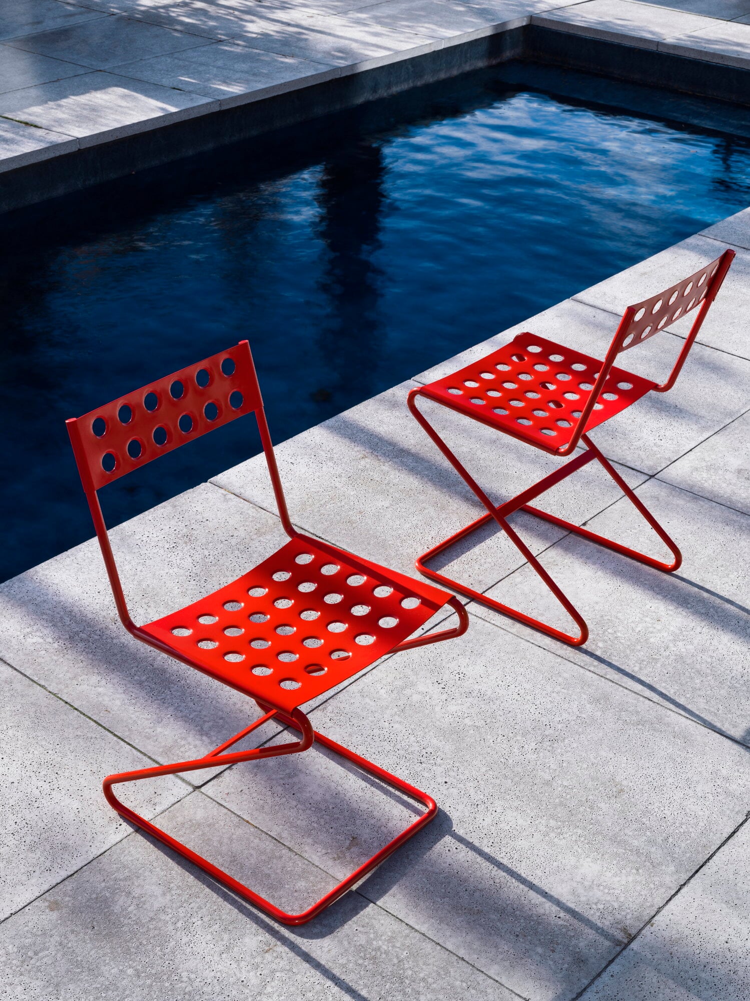 Bebó Objects Zola chair, 2-pack, red | Finnish Design Shop