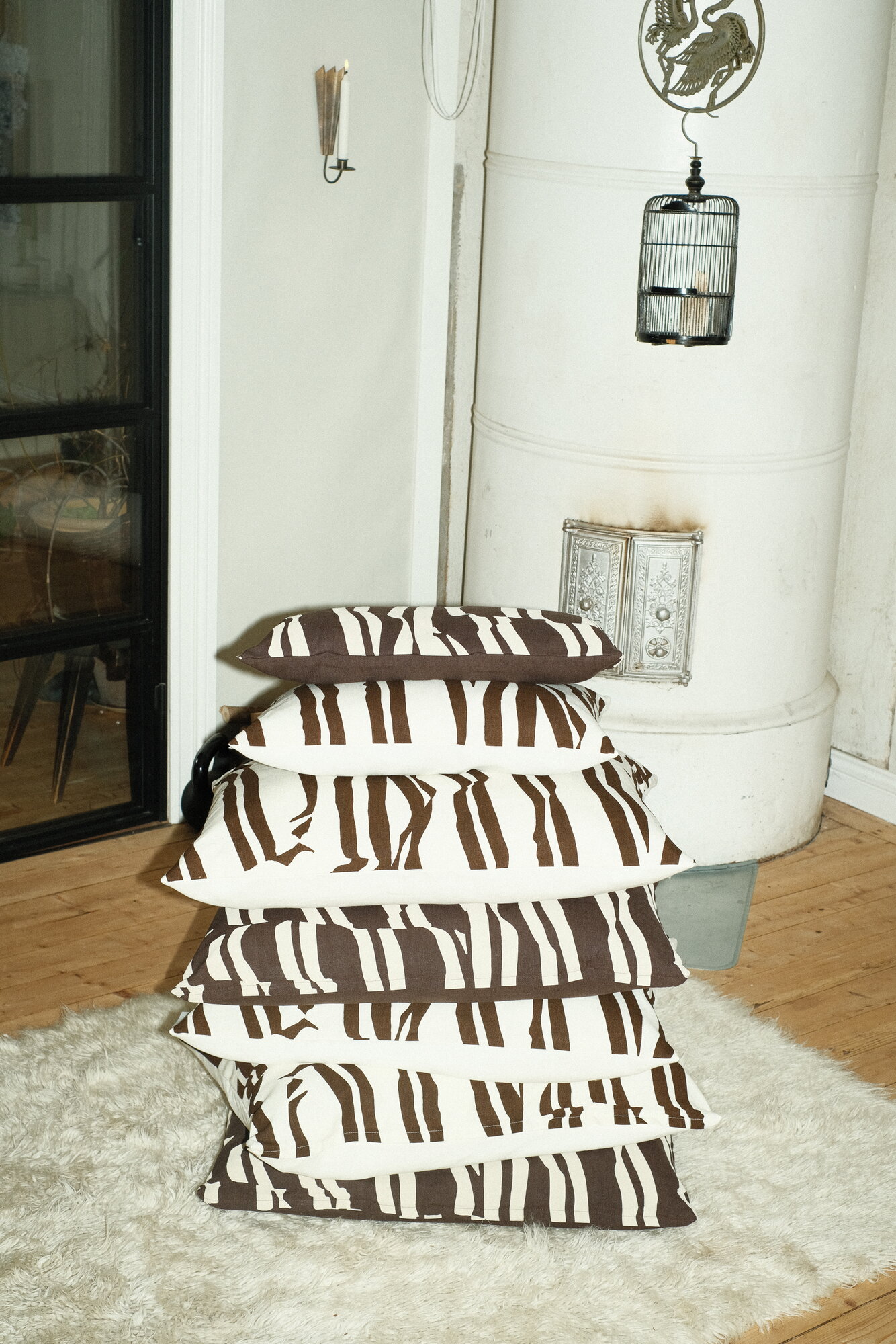 Saana ja Olli In My Own Time cushion cover, 60 x 80 cm, off-white ...