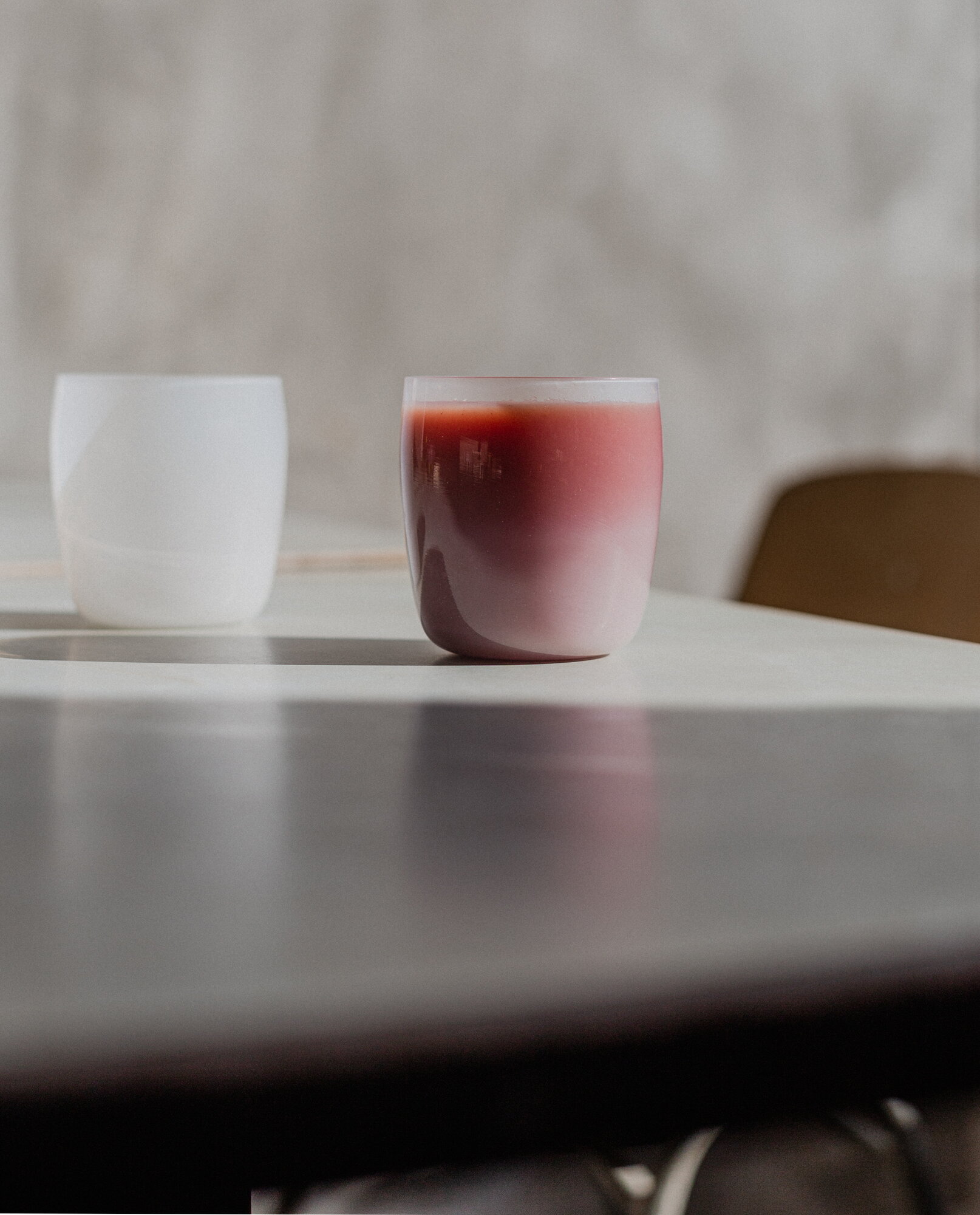 Lokal Helsinki Kaksi glass, white | Finnish Design Shop CH