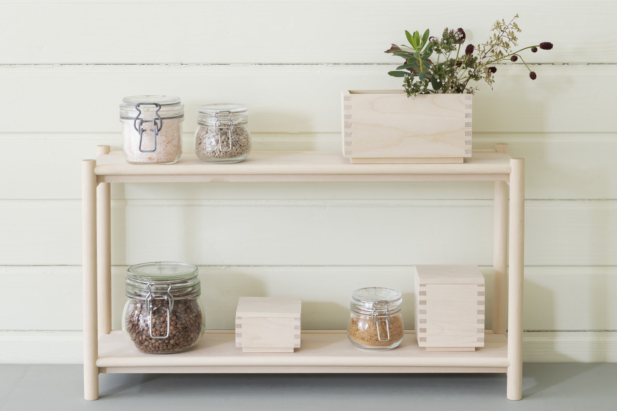 Verso Design Kamu table self, birch | Finnish Design Shop