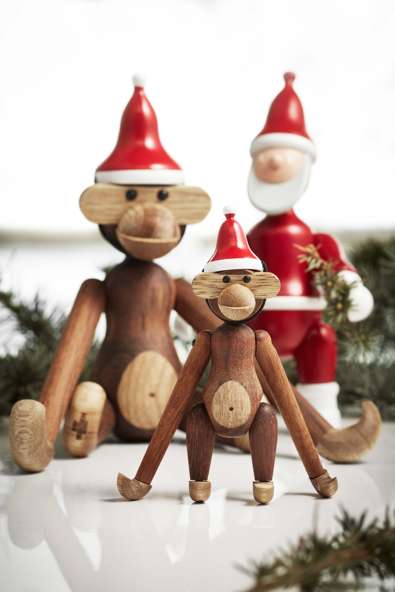 Kay Bojesen Denmark Gorro de Santa para Wooden Monkey, mini | Finnish ...