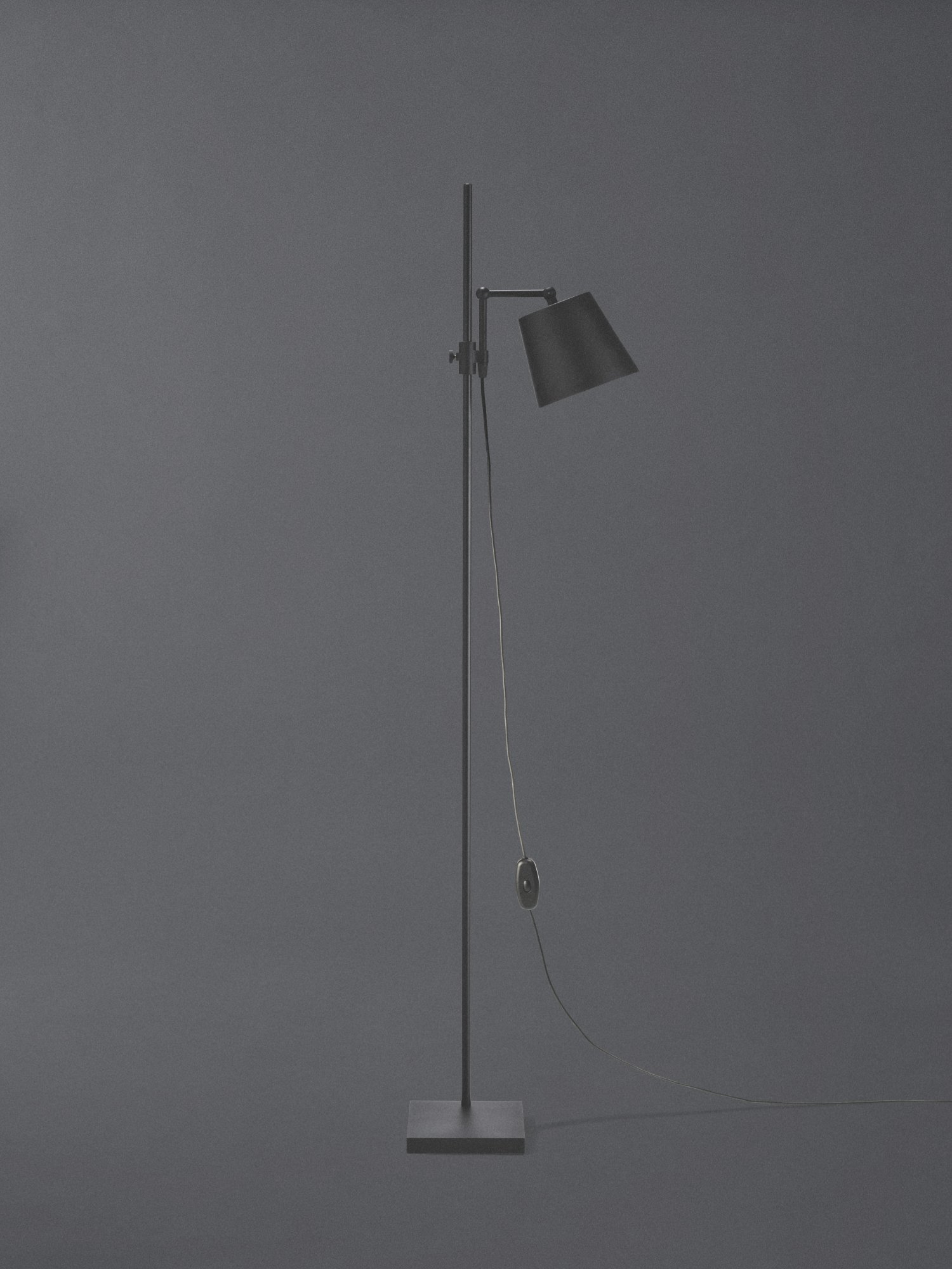 Cassina Steel Lab Light floor lamp, black | Finnish Design Shop