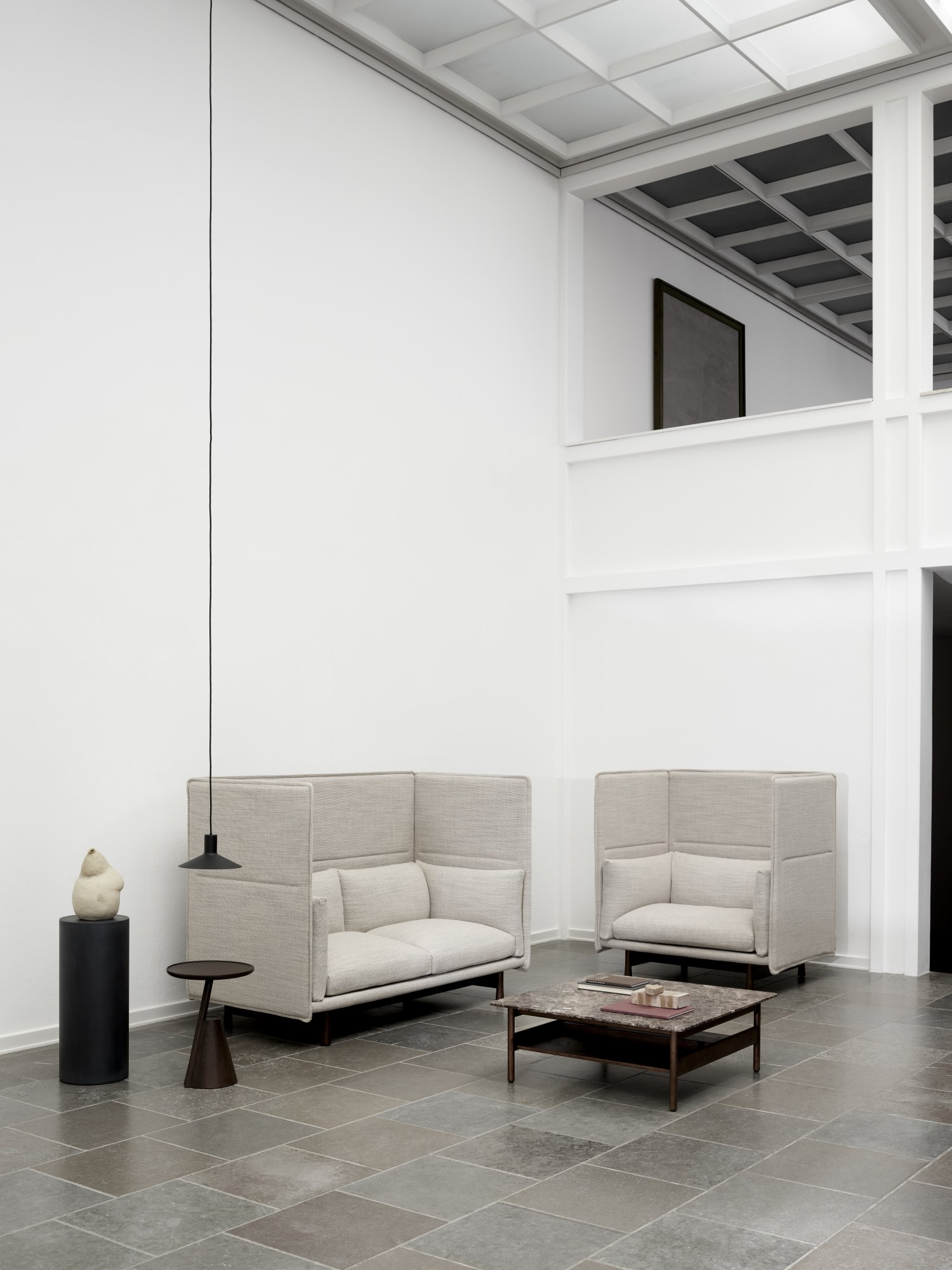 Wendelbo Mate side table, dark brown stained oak | Finnish Design Shop