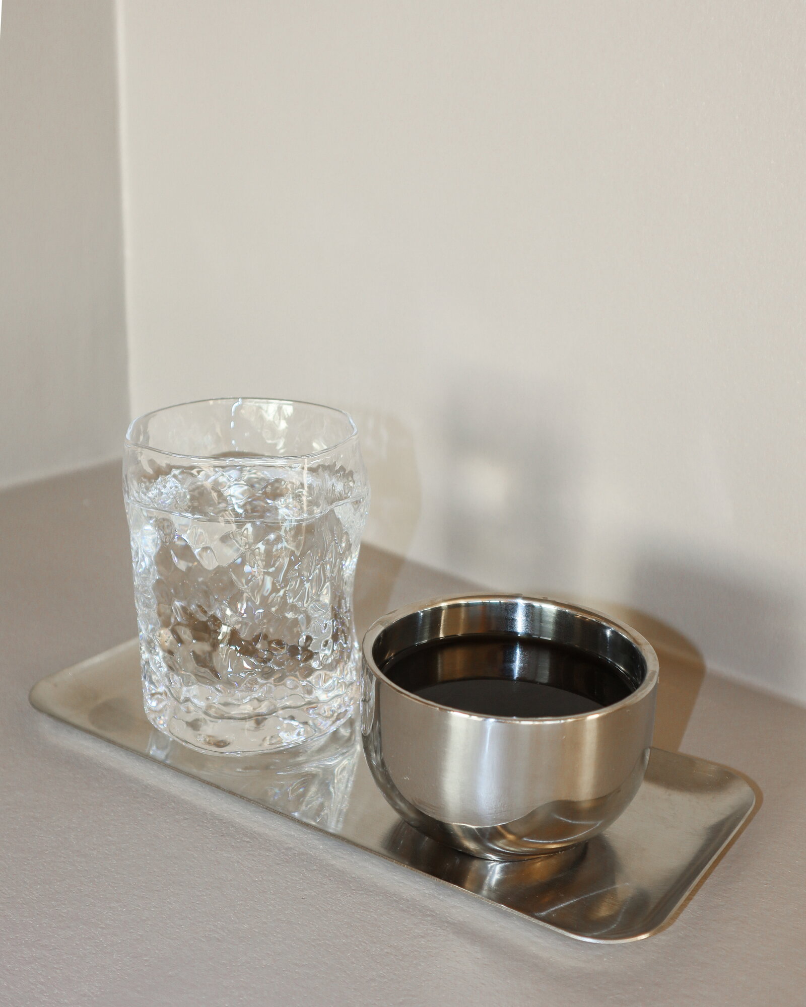 Nichba Stainless steel tray, small, 10 x 22 cm | Finnish Design Shop