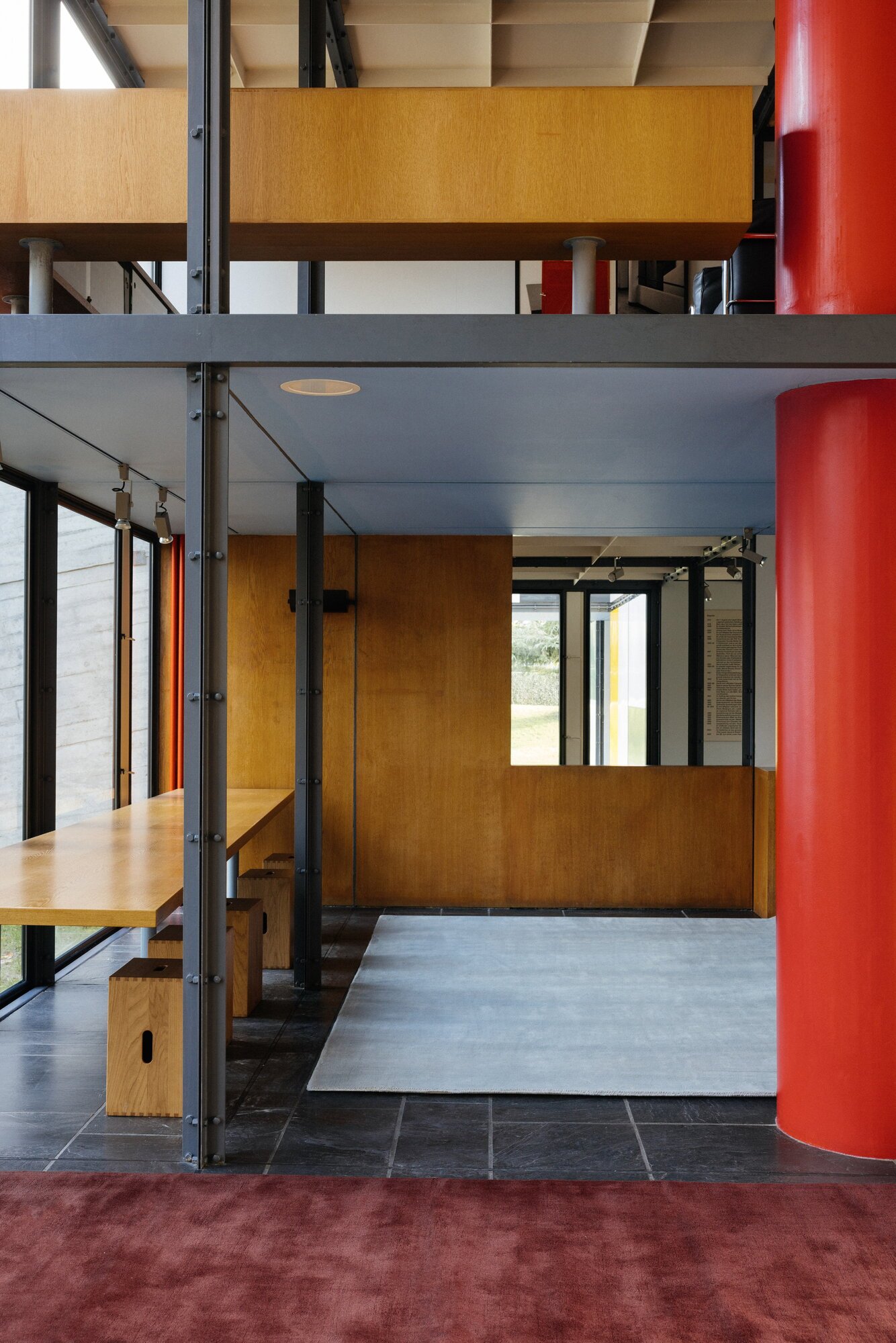 LAYERED Solid wool rug, blue clair | Finnish Design Shop