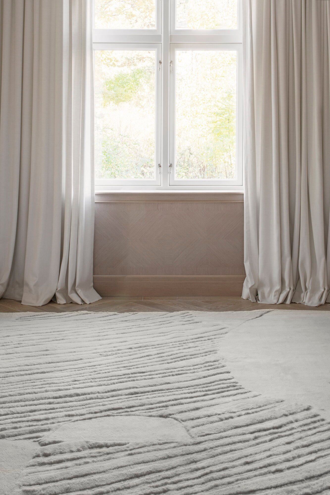 LAYERED Artisan Guild rug, bone white | Finnish Design Shop UK
