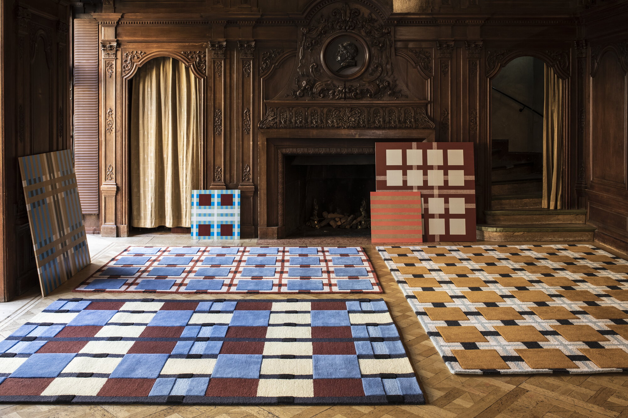 LAYERED Evelina Kroon Afternoon Sky rug | Finnish Design Shop