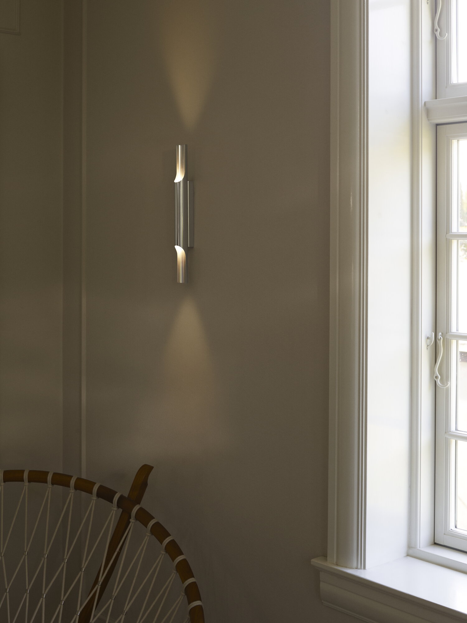 LYFA Pan 38 wall lamp, aluminium | Finnish Design Shop
