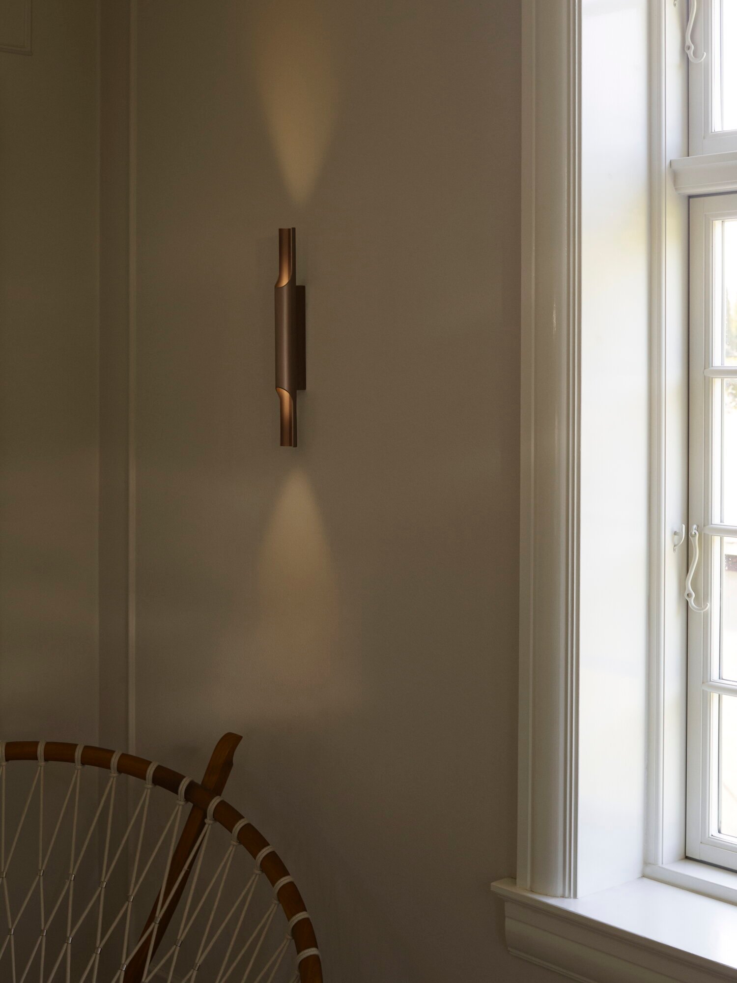 LYFA Pan wall lamp, 38 mm, bronzed aluminium | Finnish Design Shop