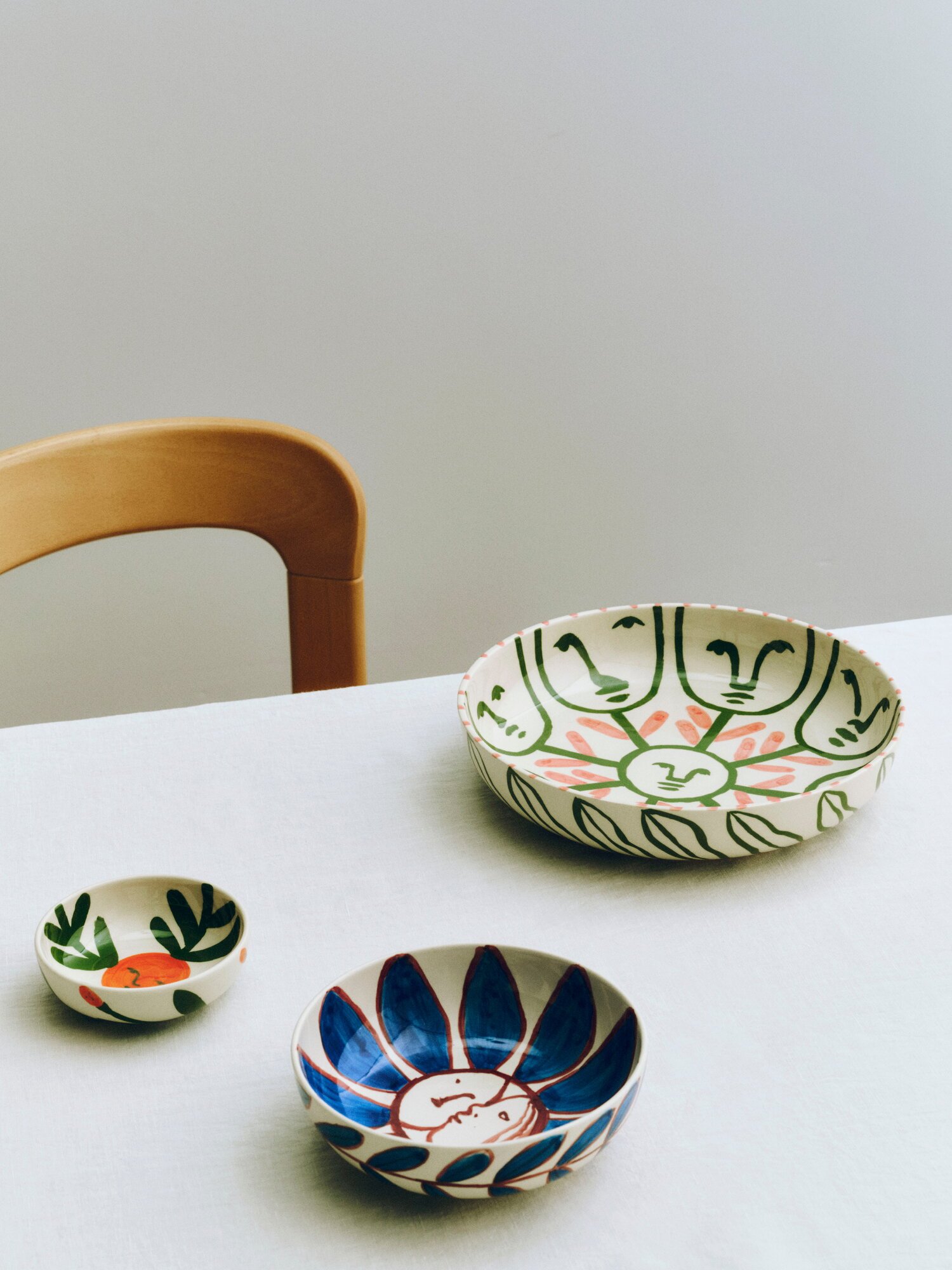 HAY La Pittura bowl, 18 cm, Pomelo face vine | Finnish Design Shop UK