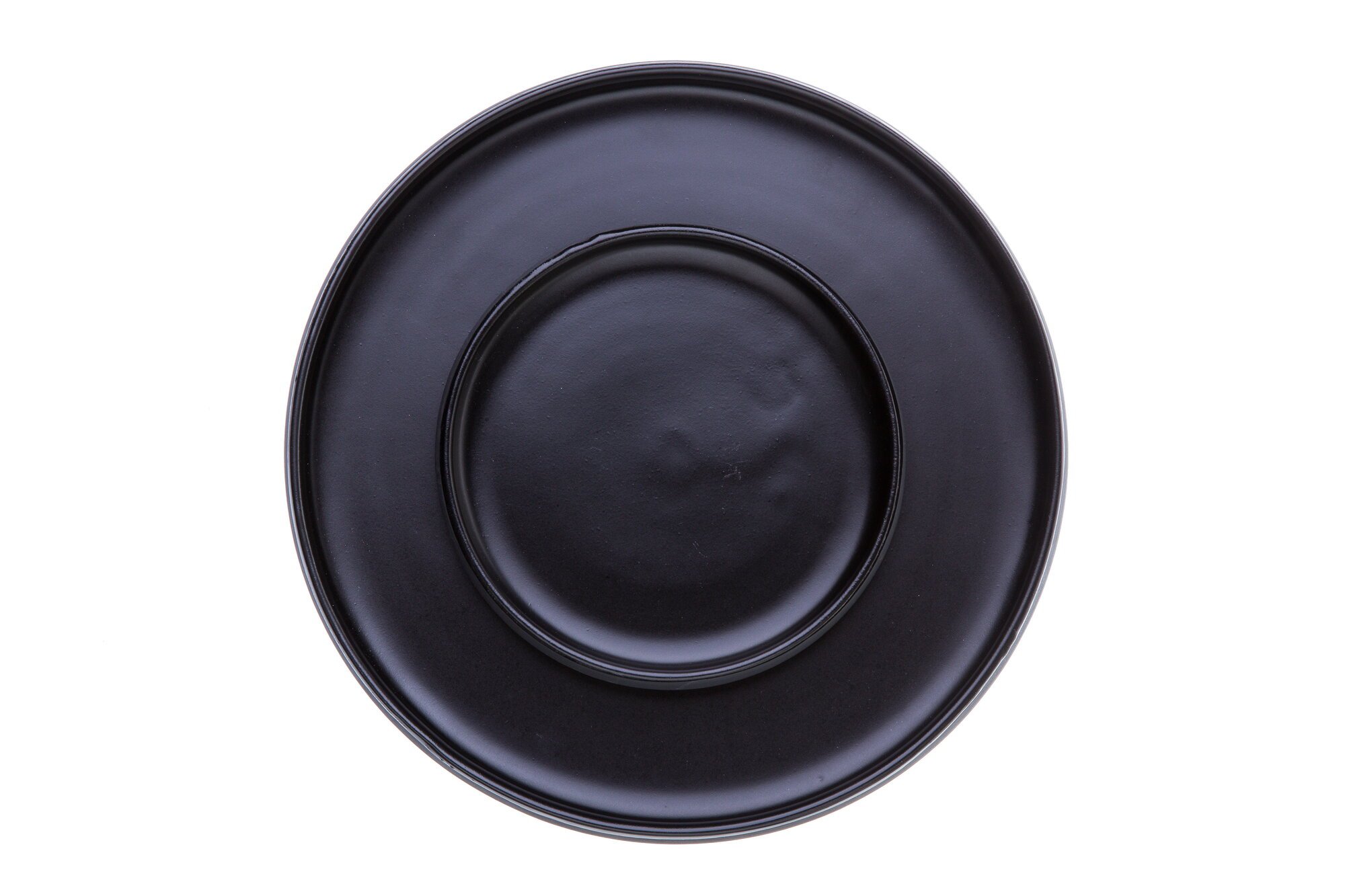 Vaidava Ceramics Eclipse dinner plate 34 cm, black | Finnish Design Shop