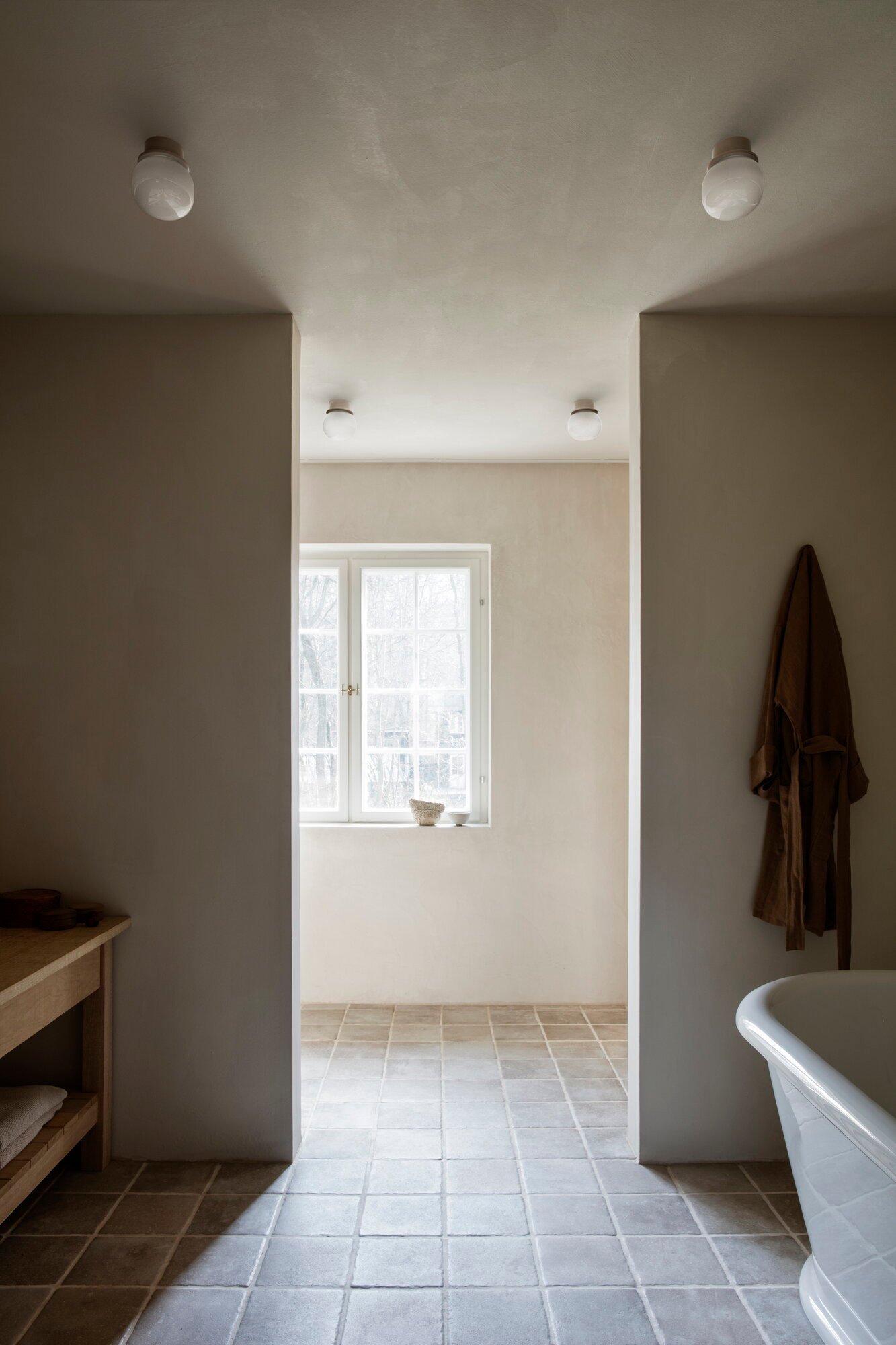 Astep Lille wall/ceiling lamp, bone | Finnish Design Shop UK