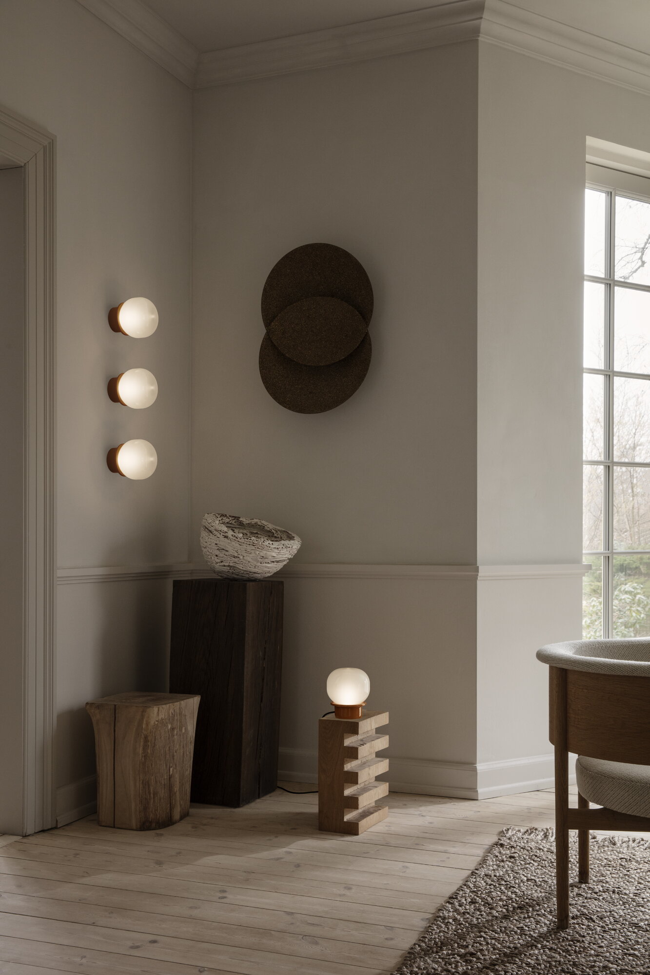 Astep Lille wall/ceiling lamp, orange | Finnish Design Shop