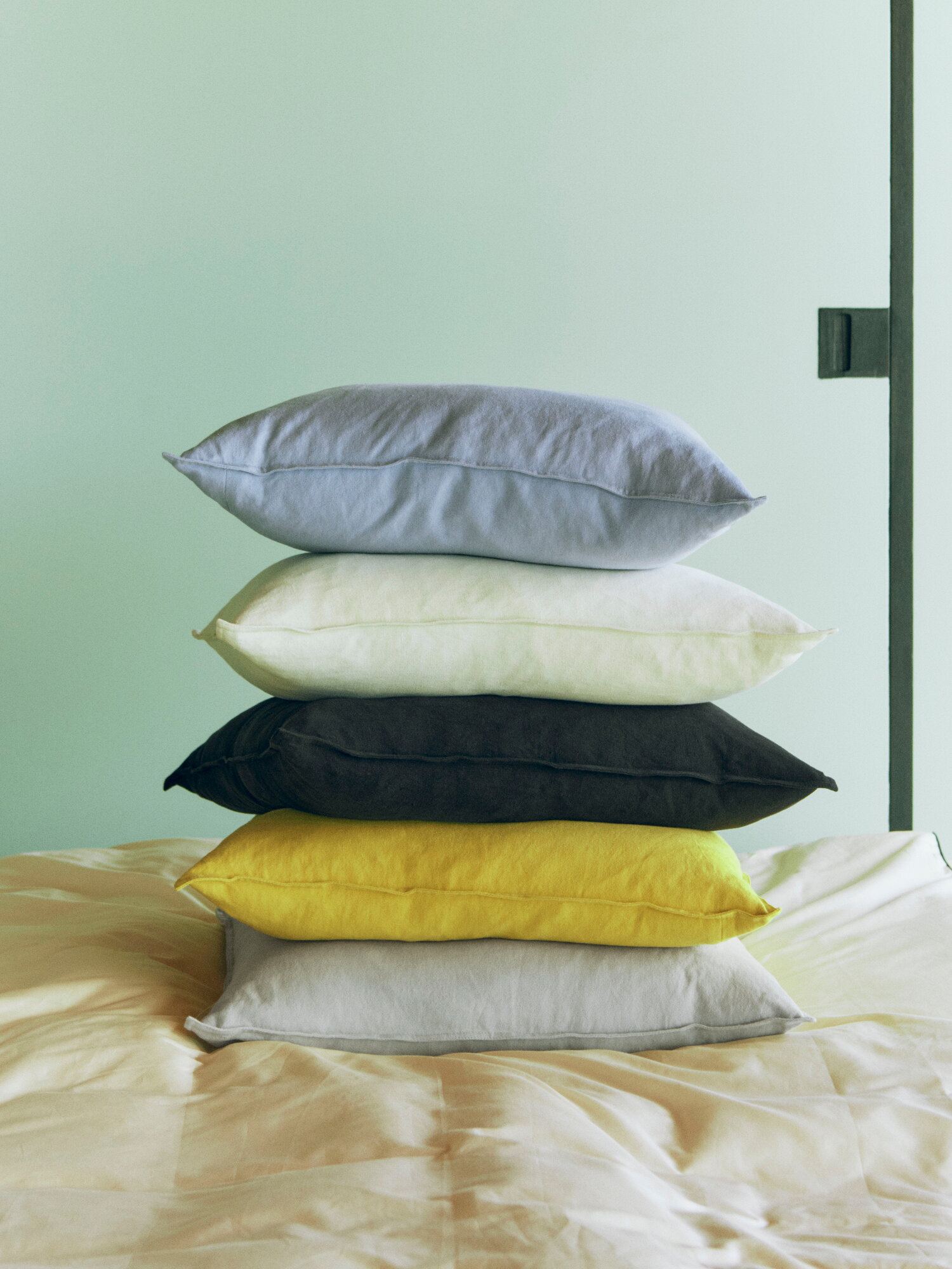 HAY Linen cushion, 60 x 60 cm, cream | Finnish Design Shop