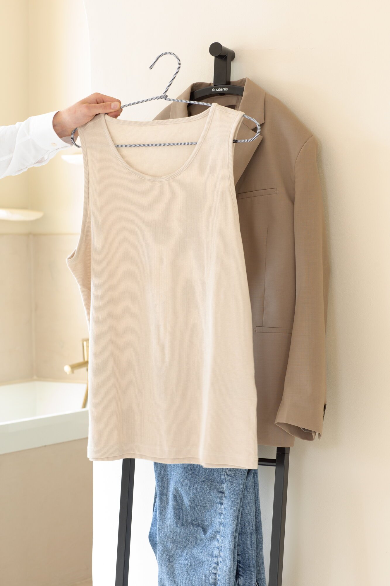 Brabantia Linn Dressboy clothes rack, black | Finnish Design Shop UK