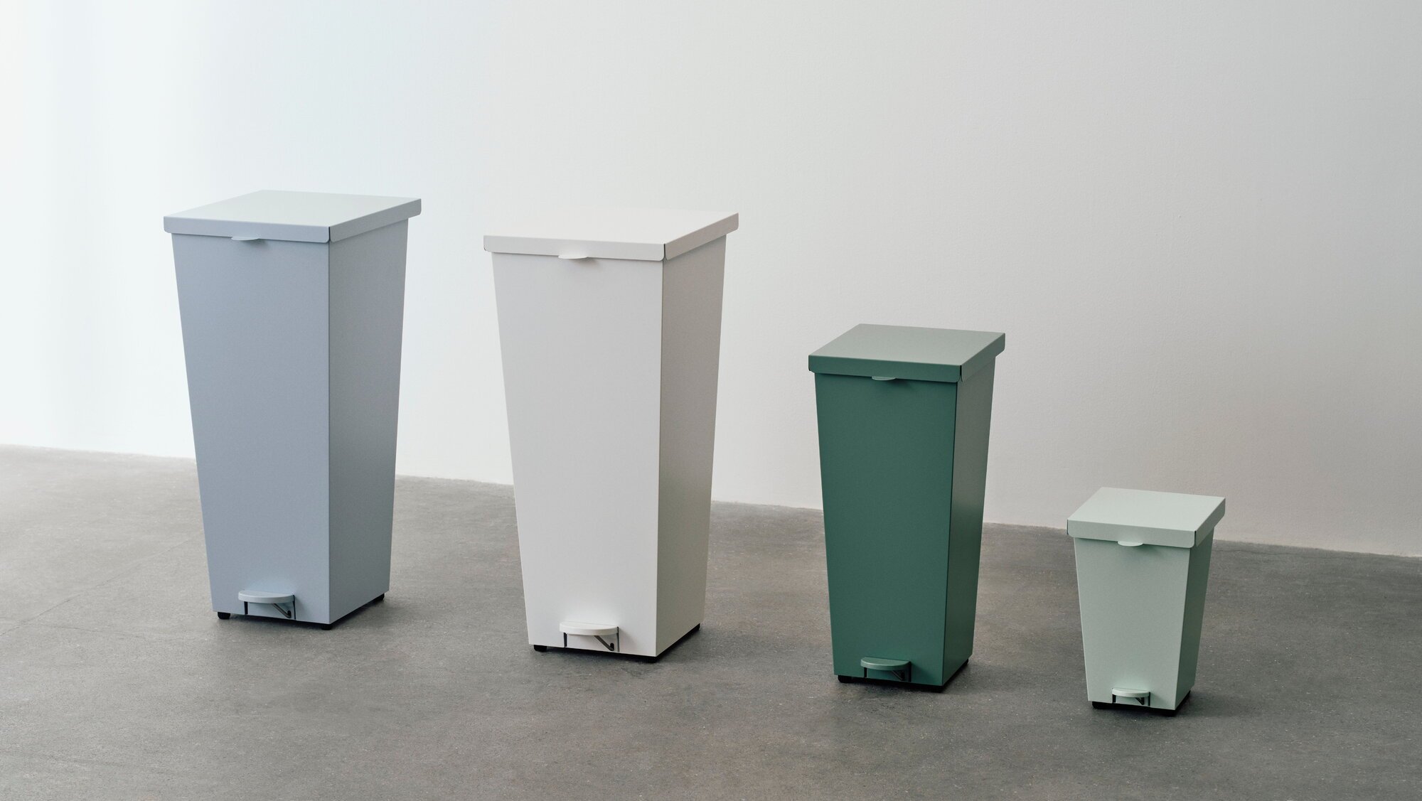 HAY Loop Bin, 8 L, soft mint | Finnish Design Shop UK