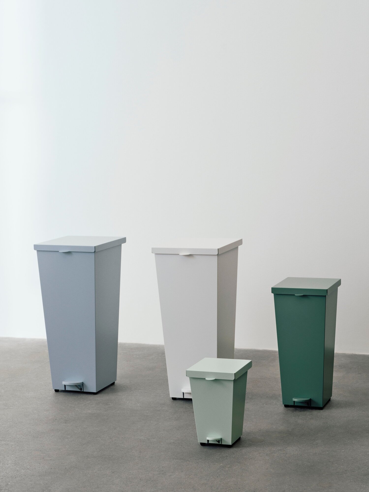HAY Loop Bin, 8 L, soft mint | Finnish Design Shop NL