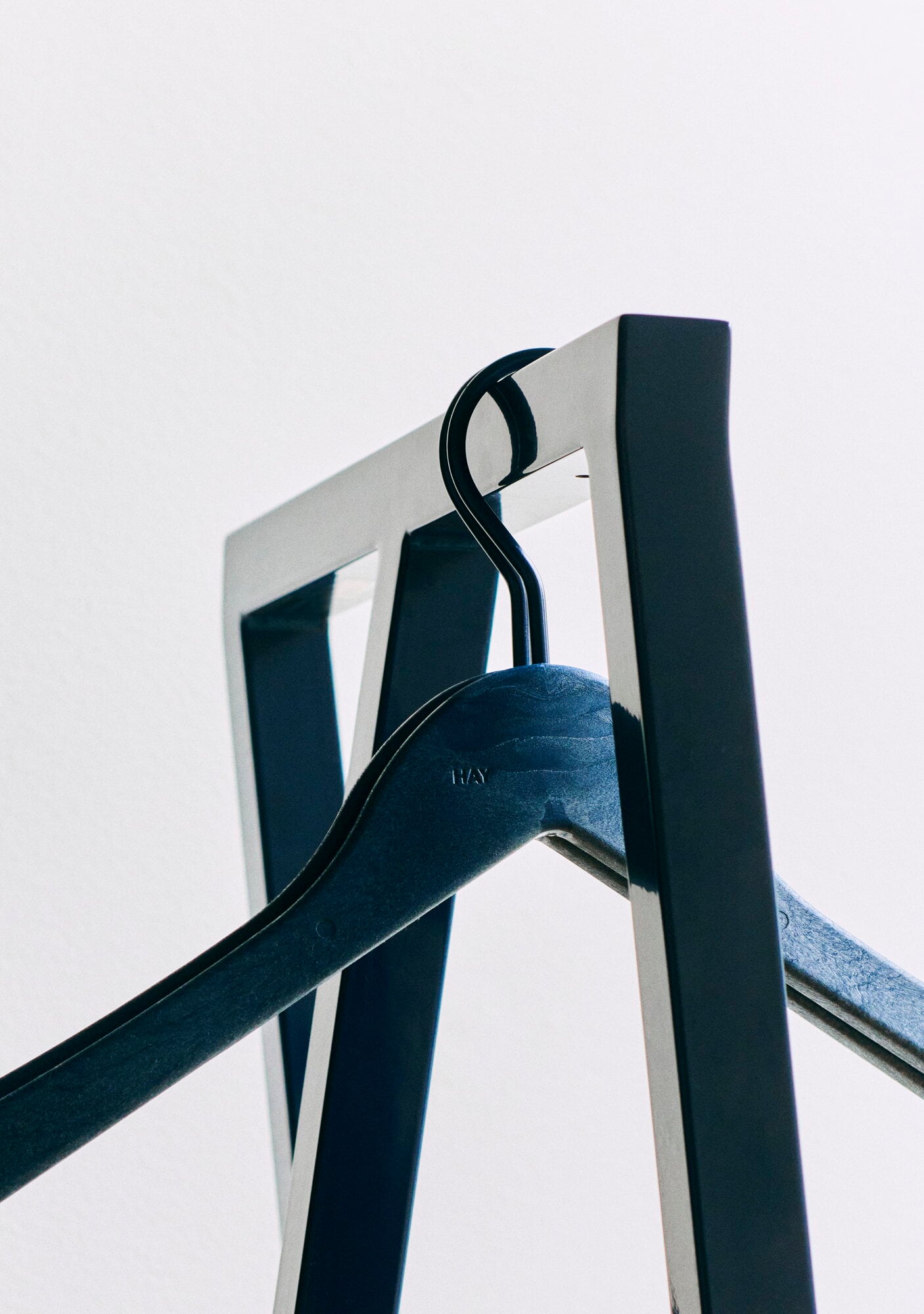 HAY Loop Stand Hall coat rack, deep blue | Finnish Design Shop