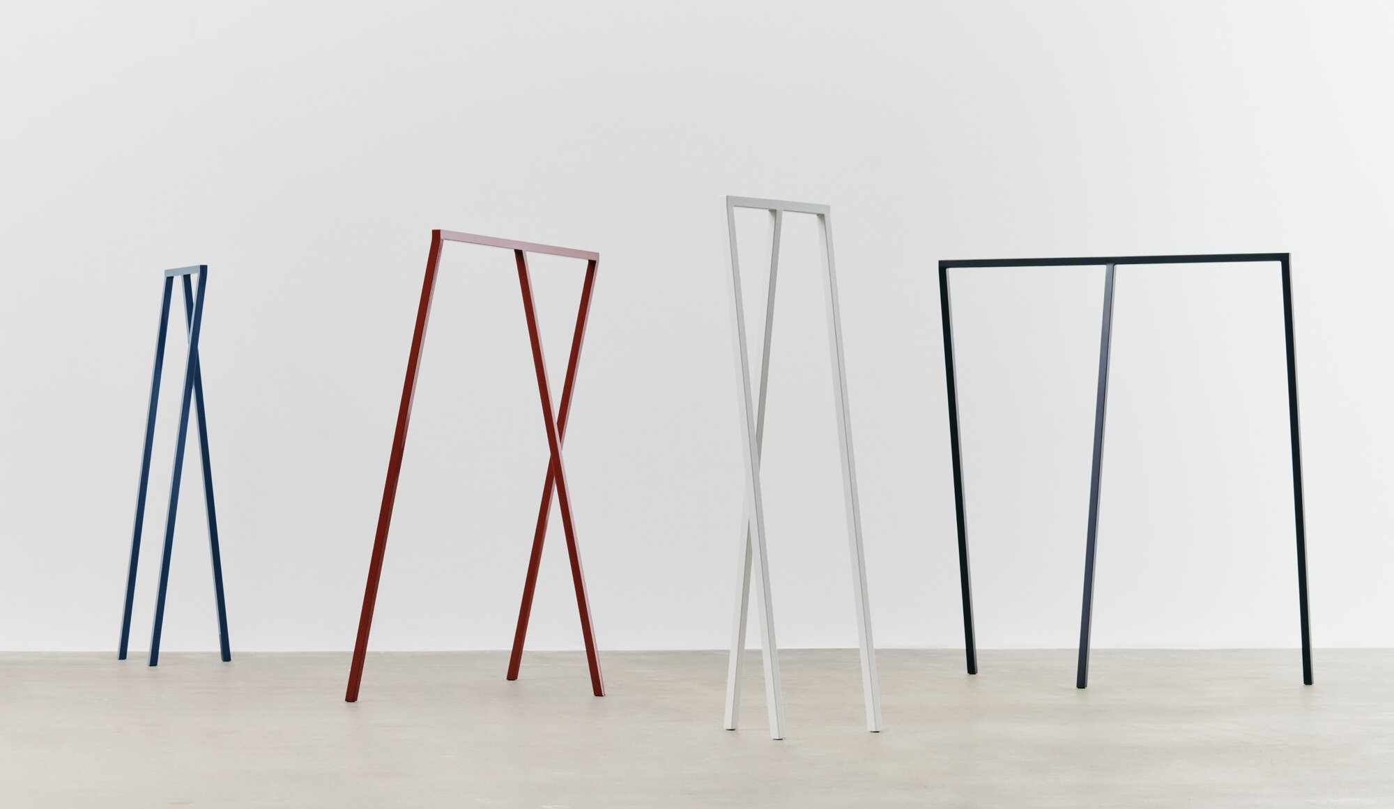 HAY Loop Stand Hall coat rack, deep blue | Finnish Design Shop