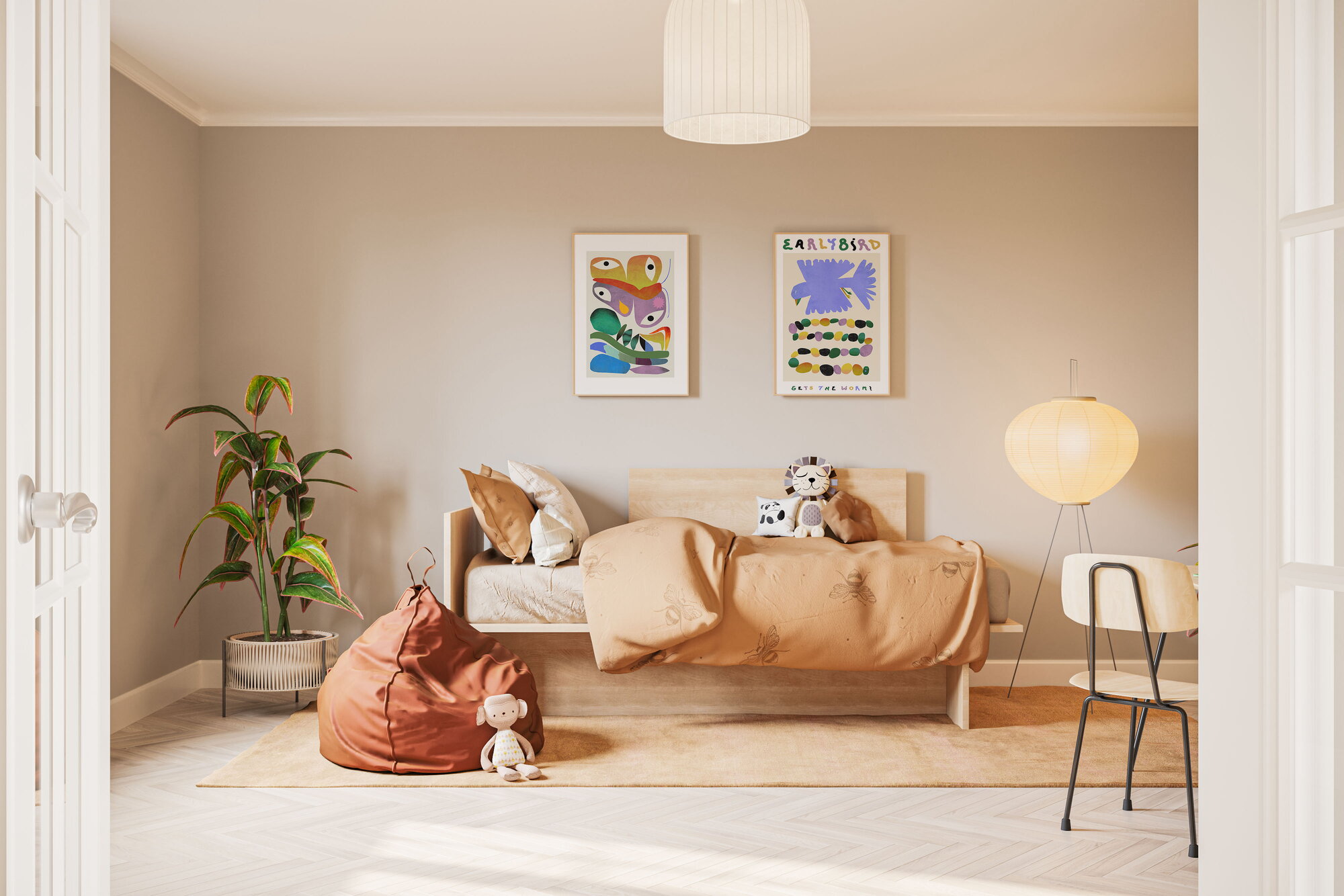 MADO Early Bird Gets The Worm juliste | Finnish Design Shop