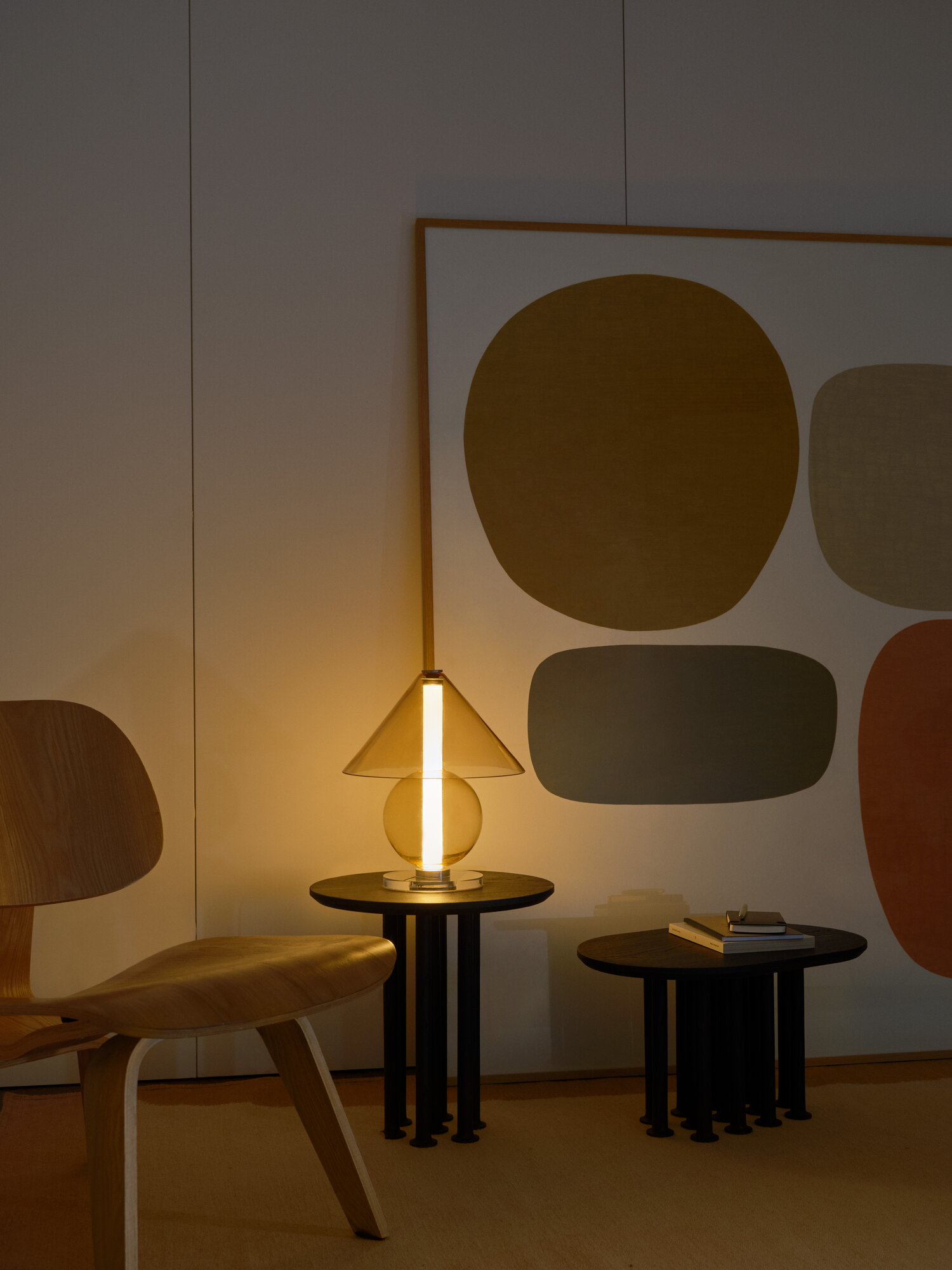 Marset Fragile table lamp, amber | Finnish Design Shop UK