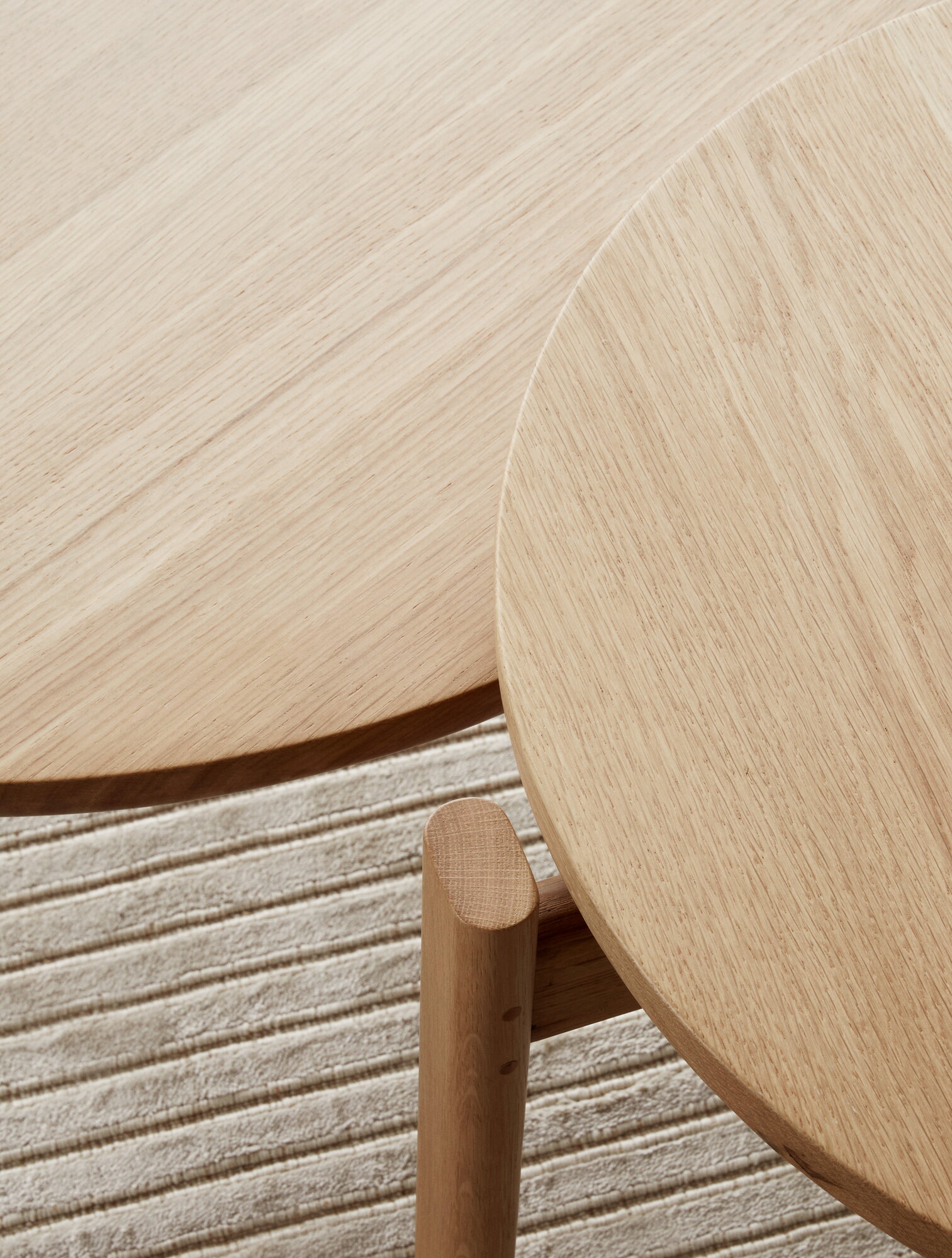Audo Copenhagen Passage lounge table, 90 cm, oak | Finnish Design Shop