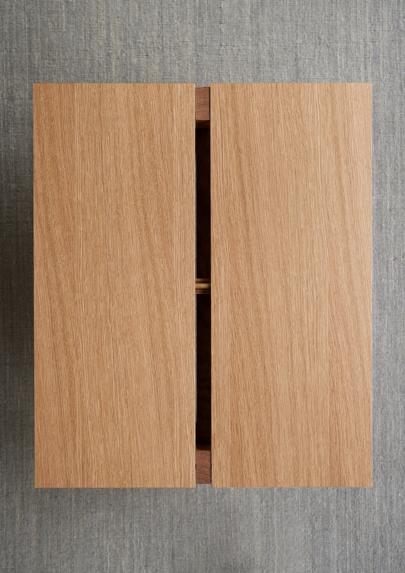 Moebe Rectangular coffee table, 60 cm, oak | Finnish Design Shop