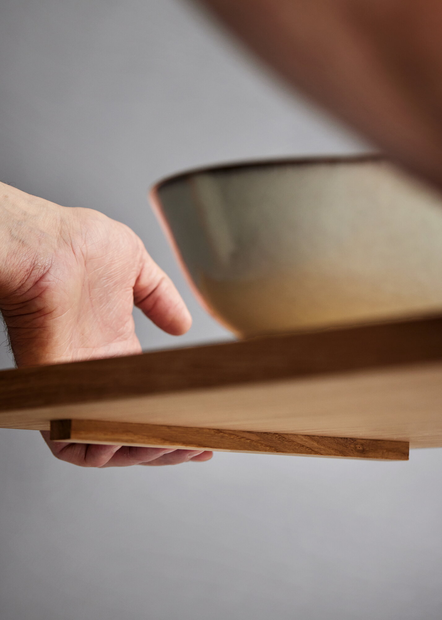 Moebe Tray, large, oak | Finnish Design Shop