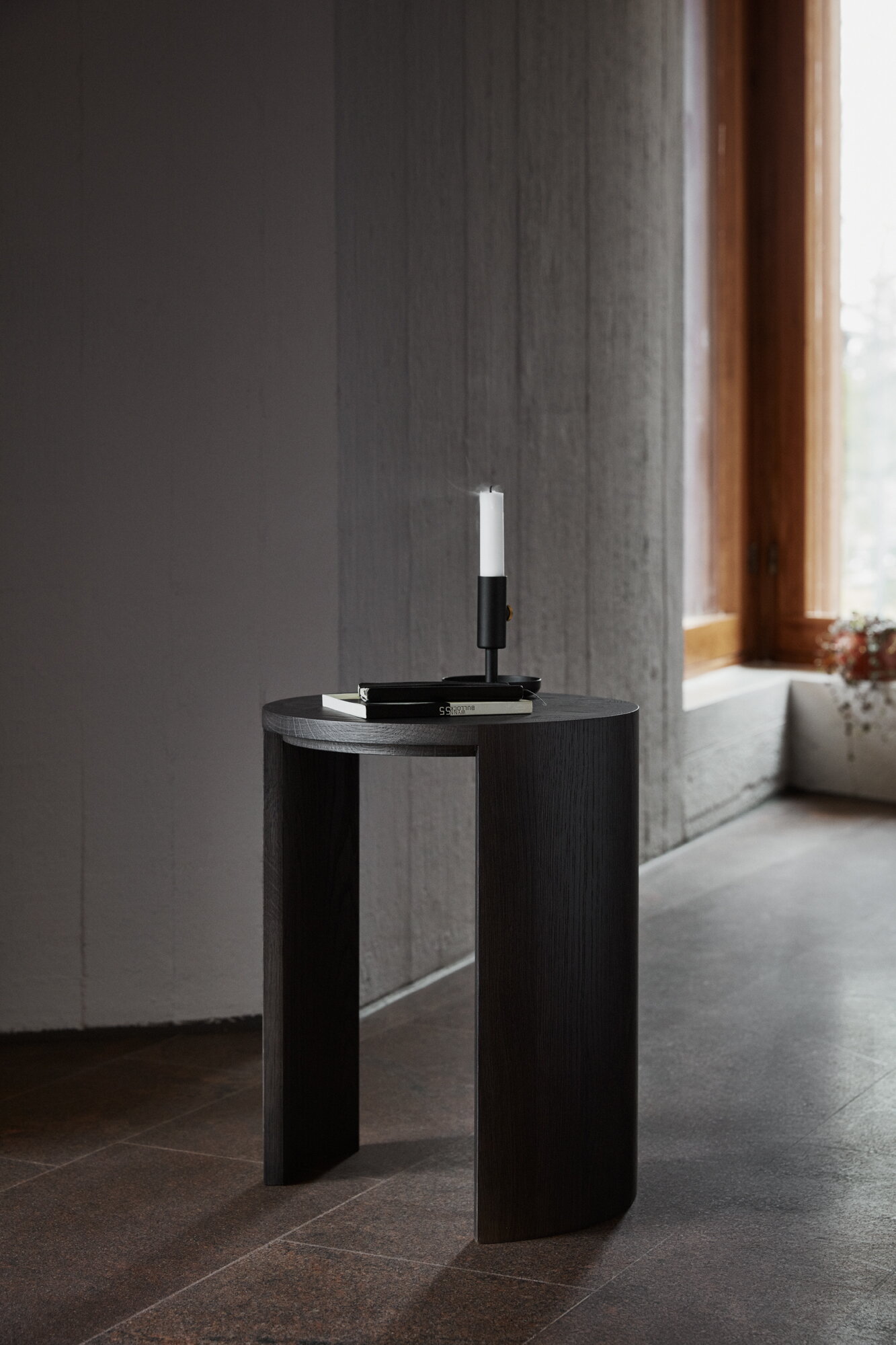 Made by Choice Airisto stool / side table, black | Finnish Design Shop