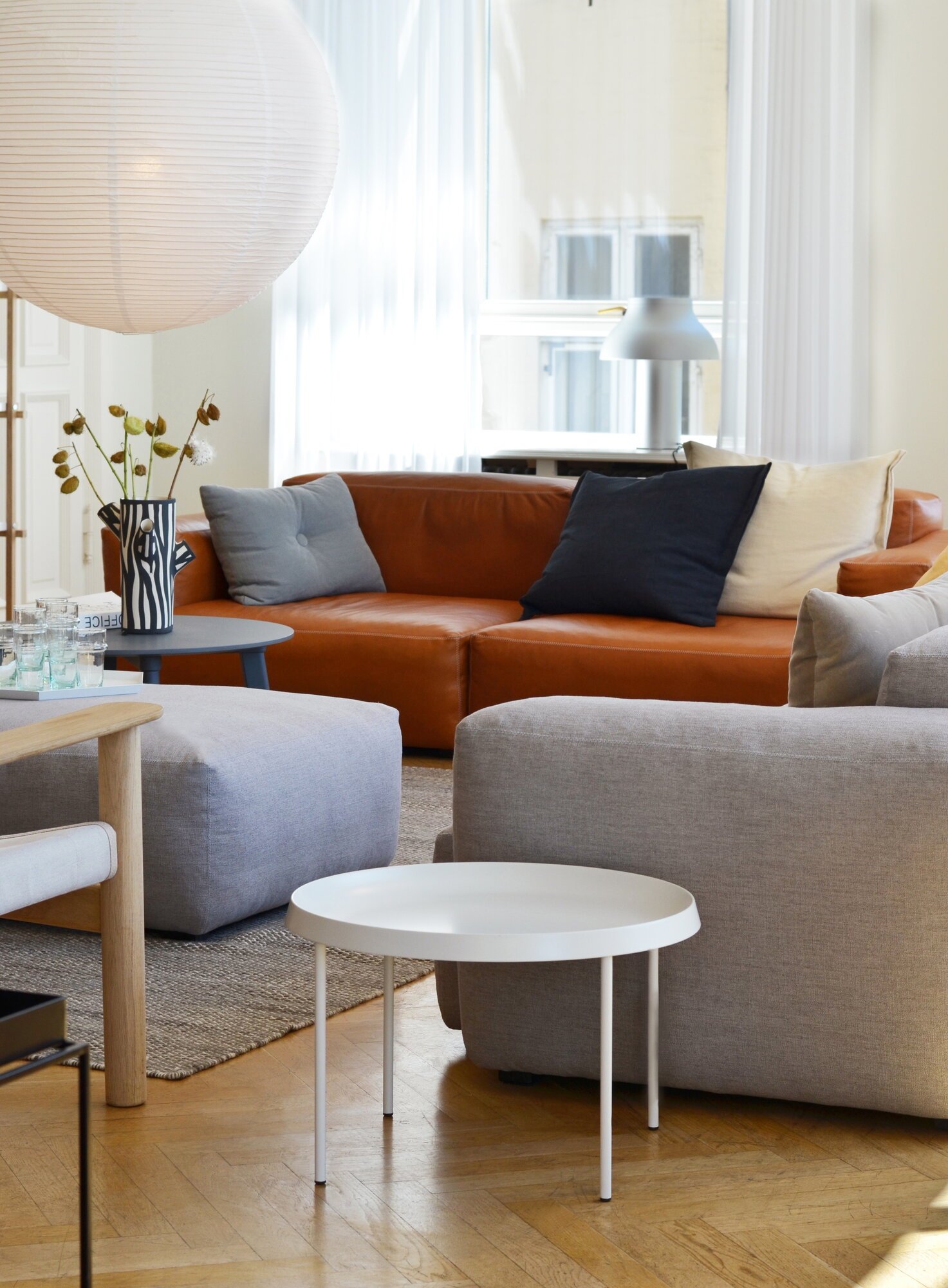 HAY Paper shade, 80 cm, classic white | Finnish Design Shop