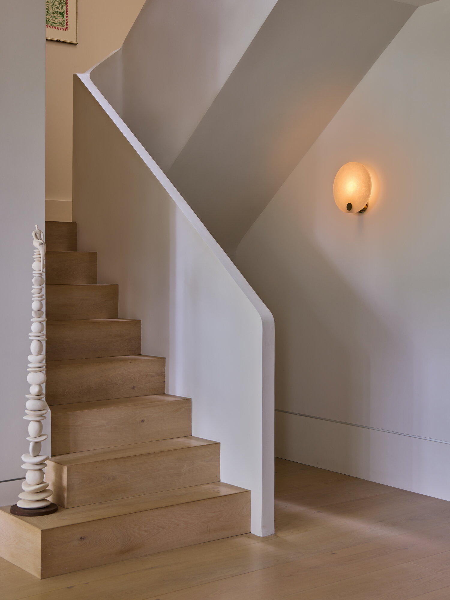 Tala Magma wall lamp, brass - white | Finnish Design Shop