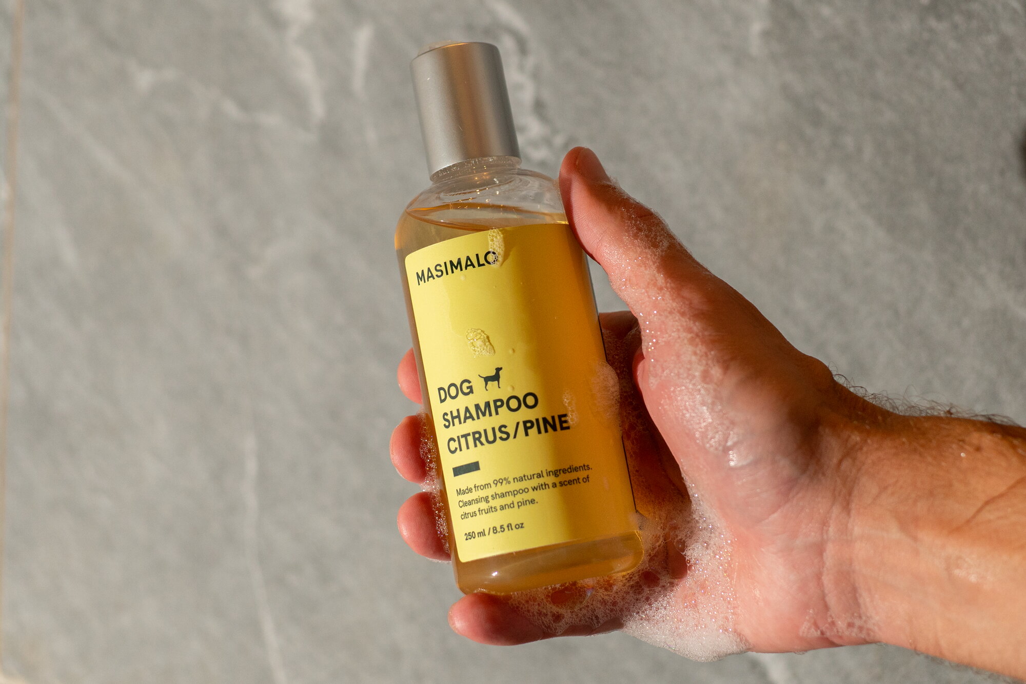 Masimalo Dog Shampoo, 250 ml, citrus - pine | Finnish Design Shop