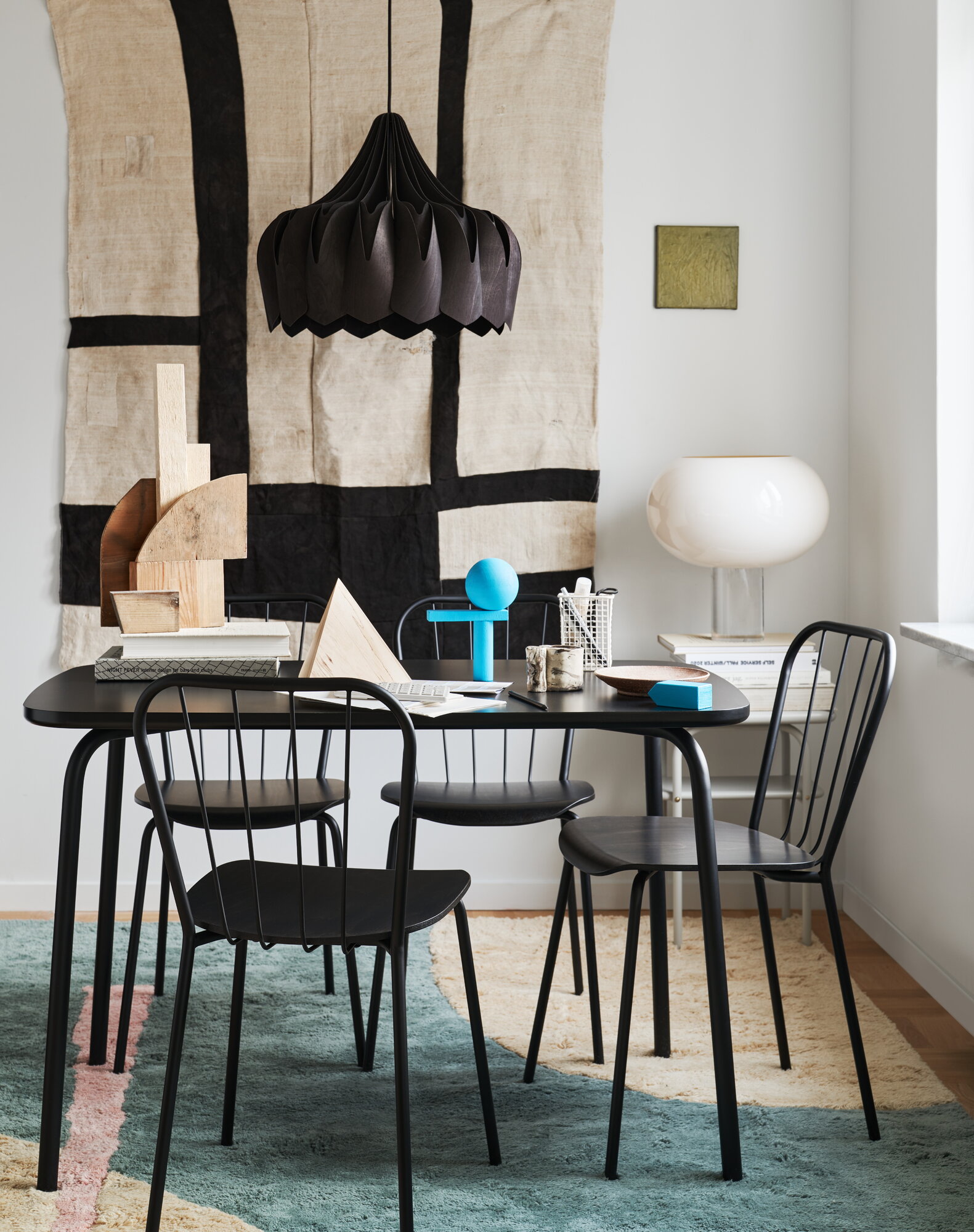Maze Same table, 70 x 115 cm, black | Finnish Design Shop