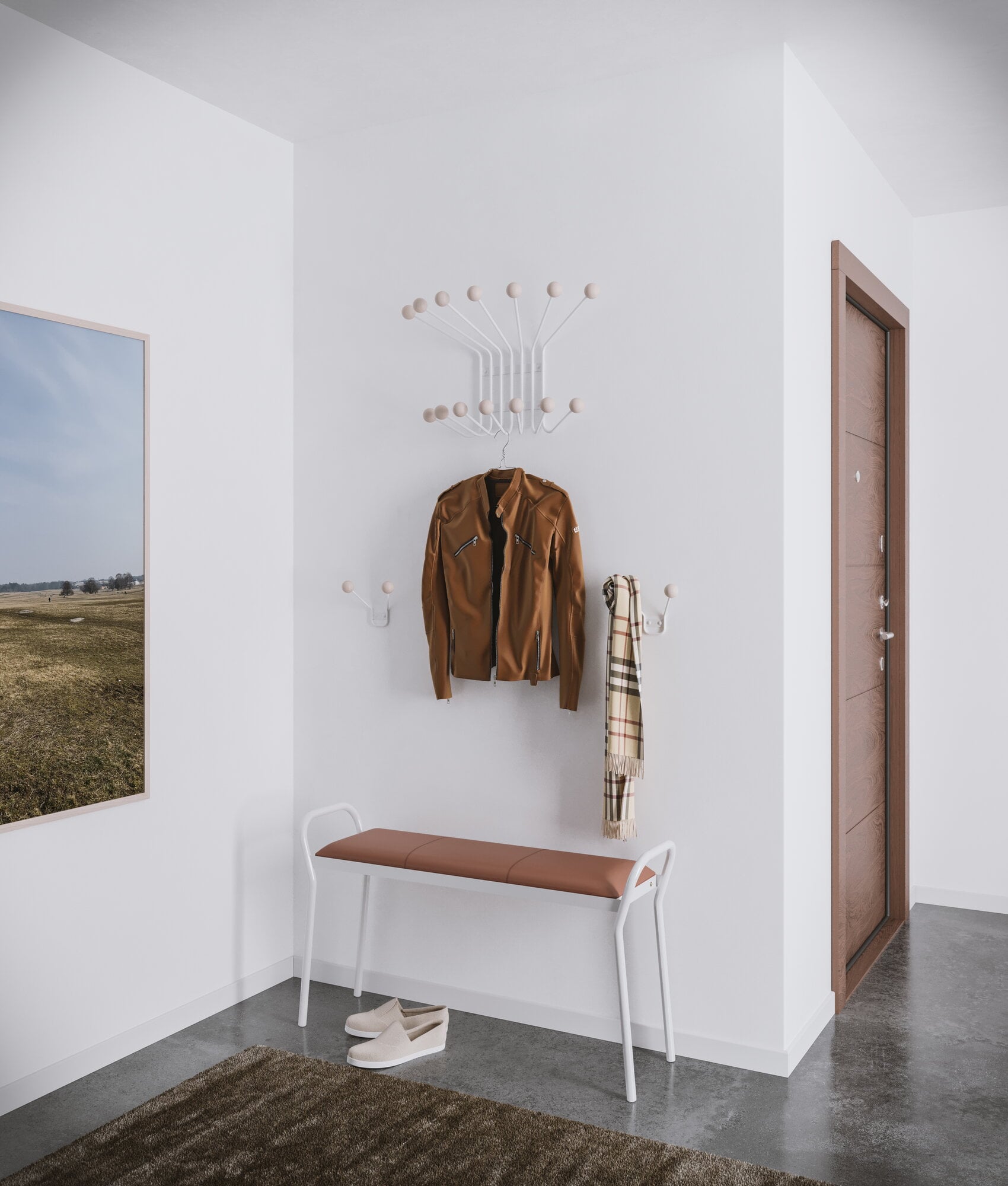Maze Bill naulakko, L, valkoinen | Finnish Design Shop